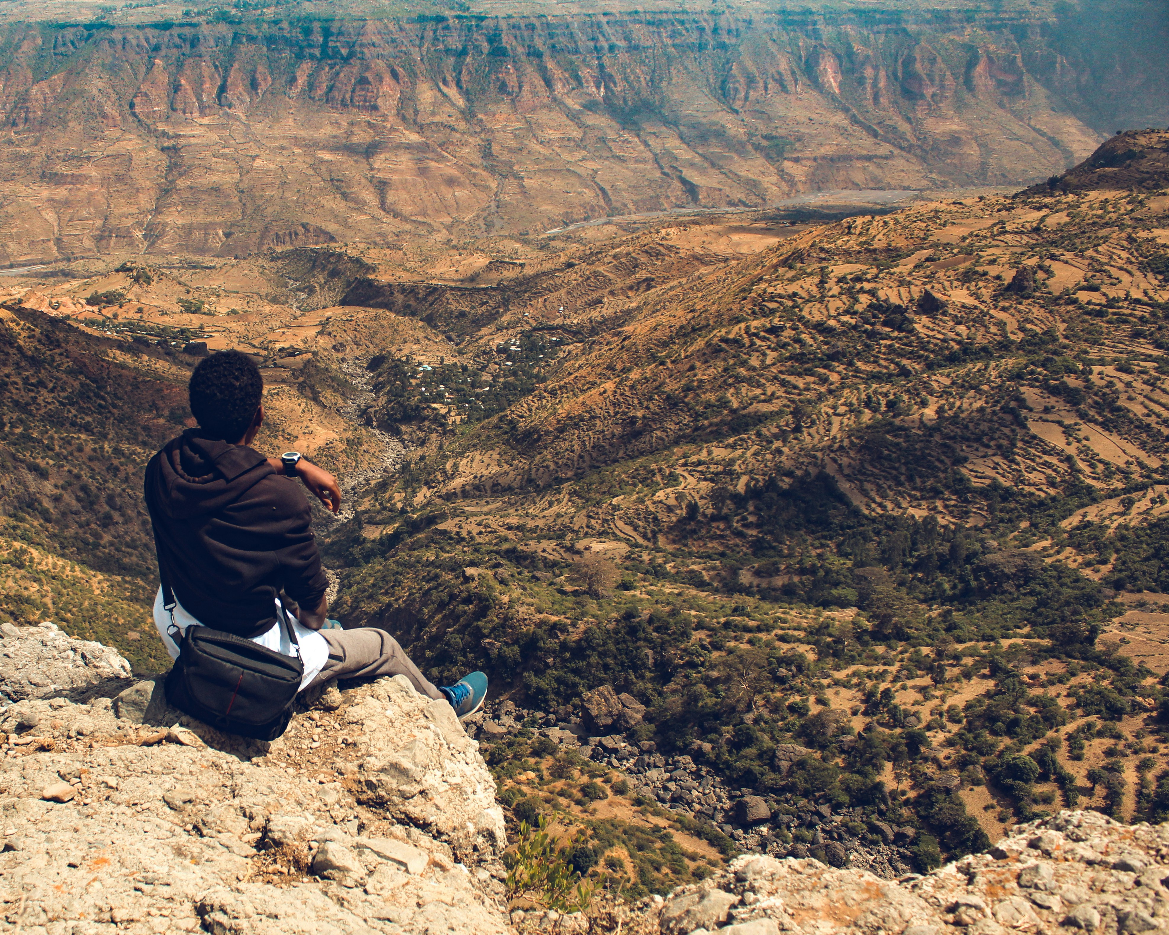 Contemplating the Vast Ethiopian Highlands