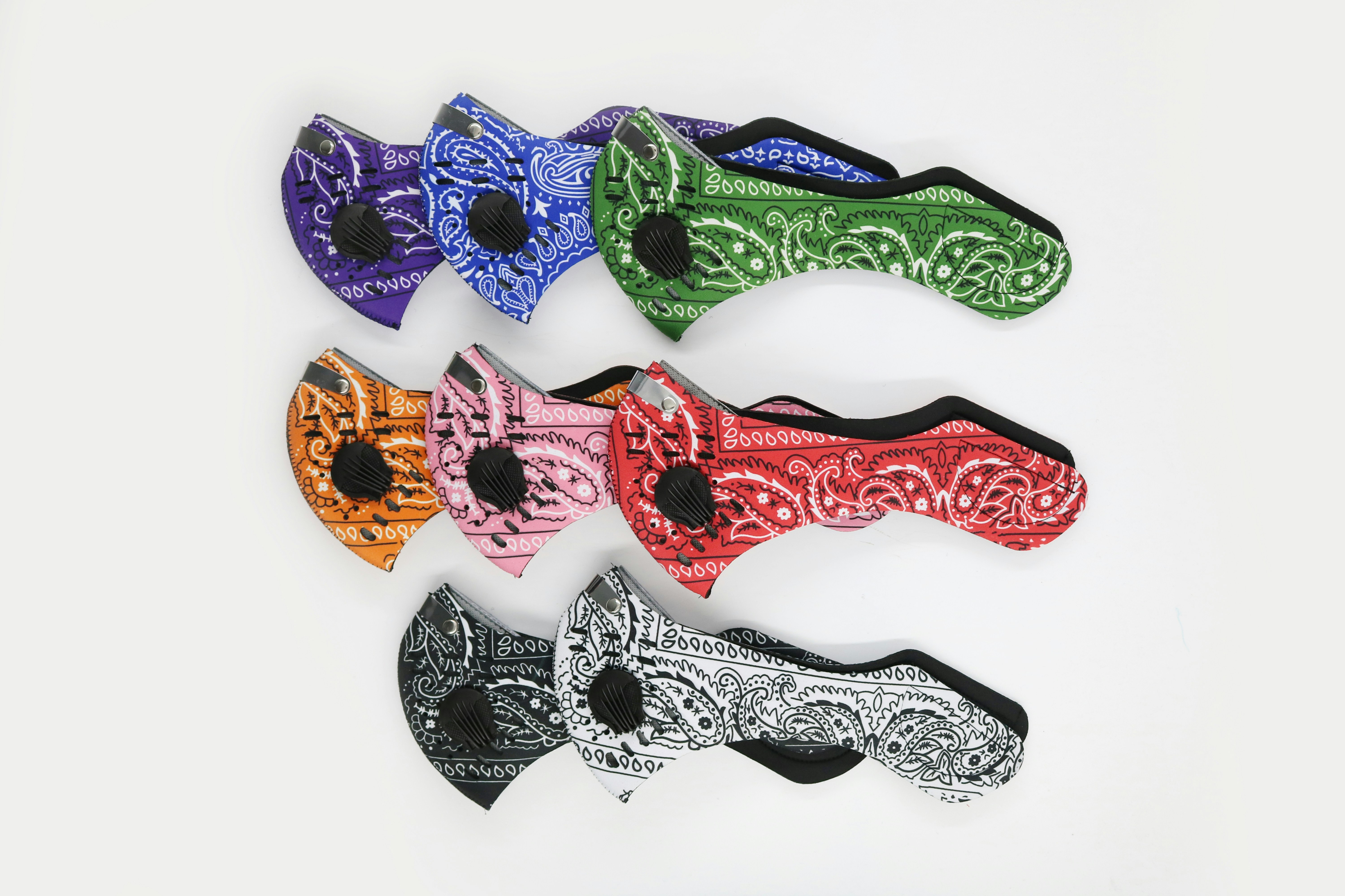 Paisley Parade: A Colorful Array of Sleep Masks