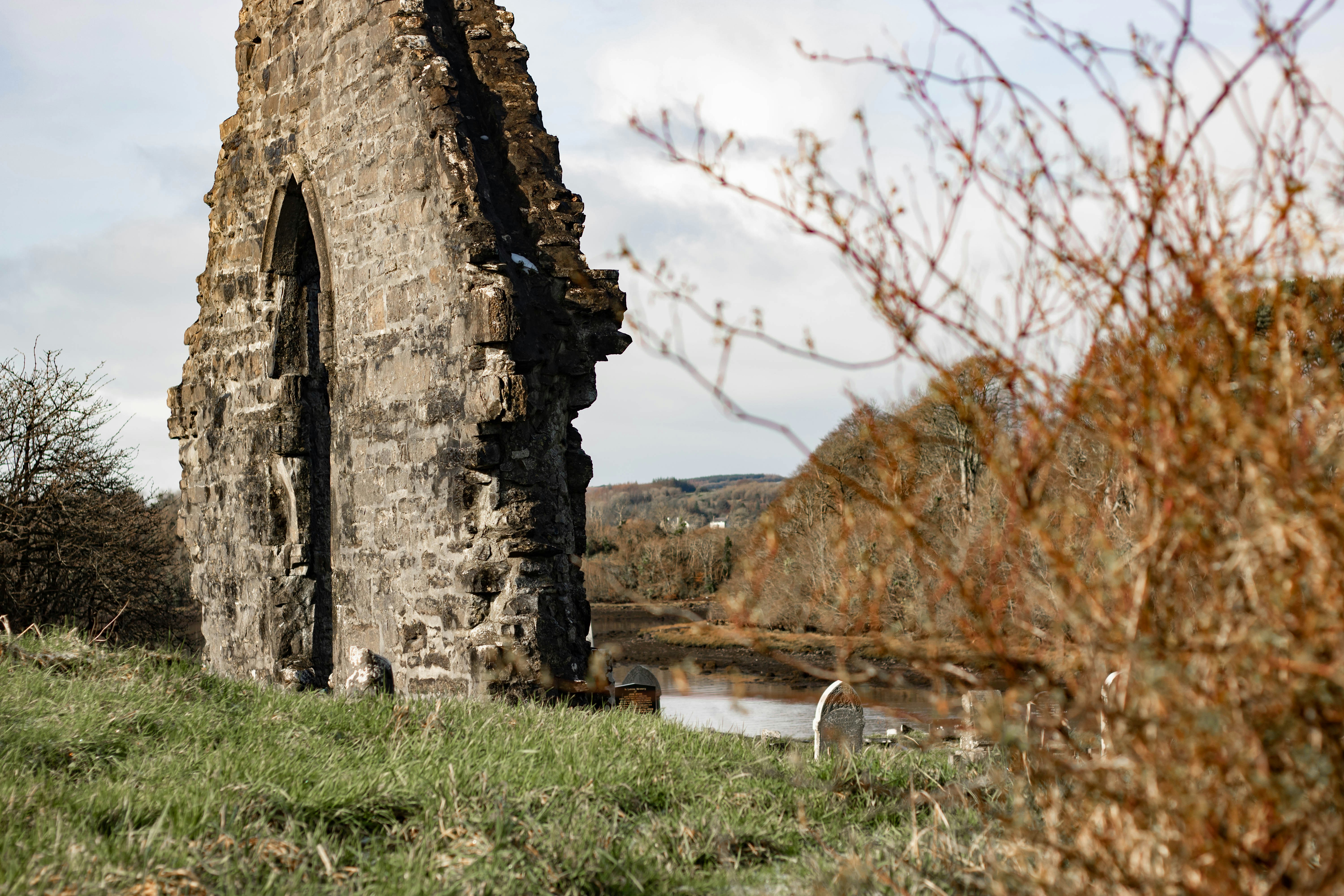 15th century Franciscan Abbey ruins in Ireland