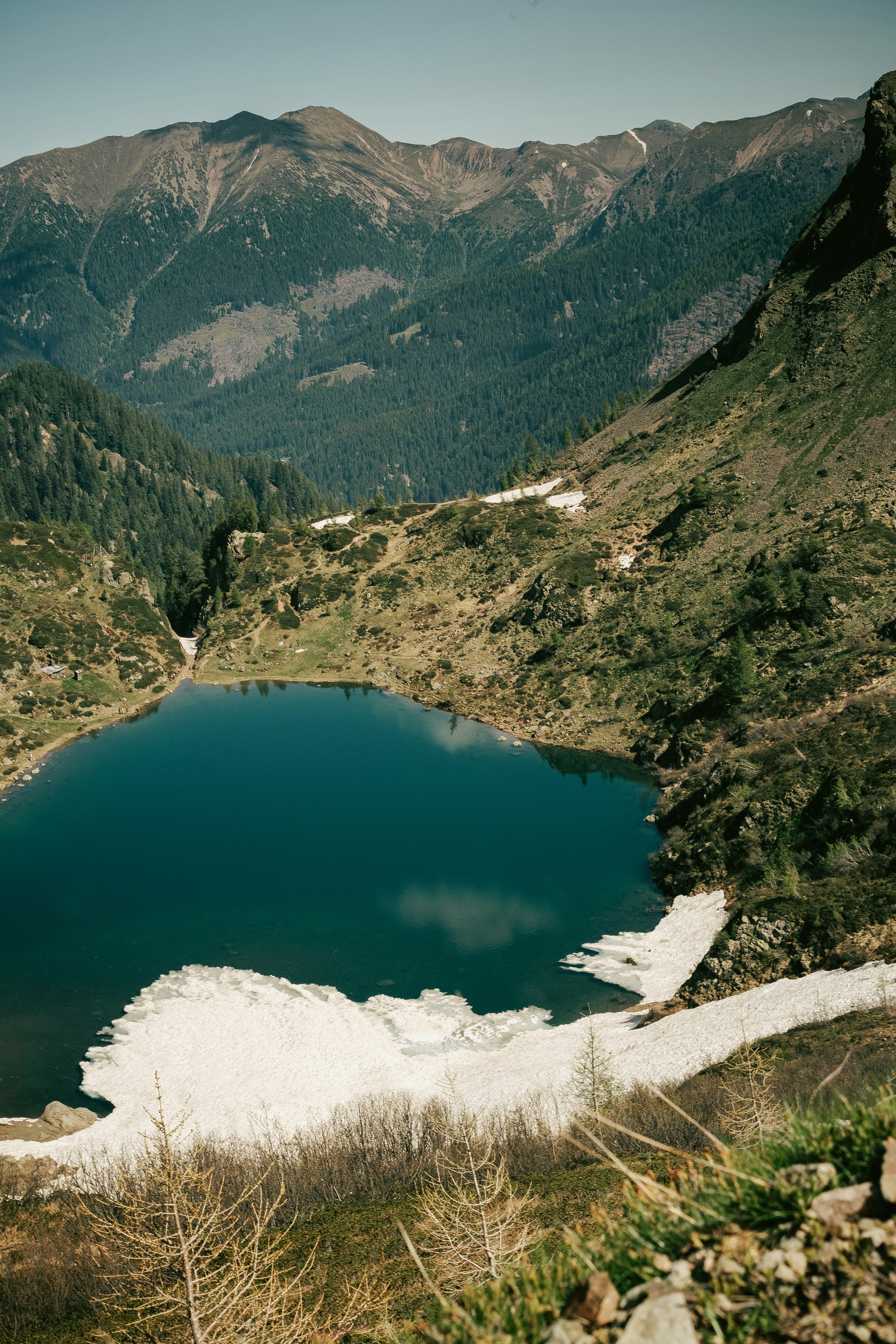 Alpine Serenity by the Tranquil Lake
