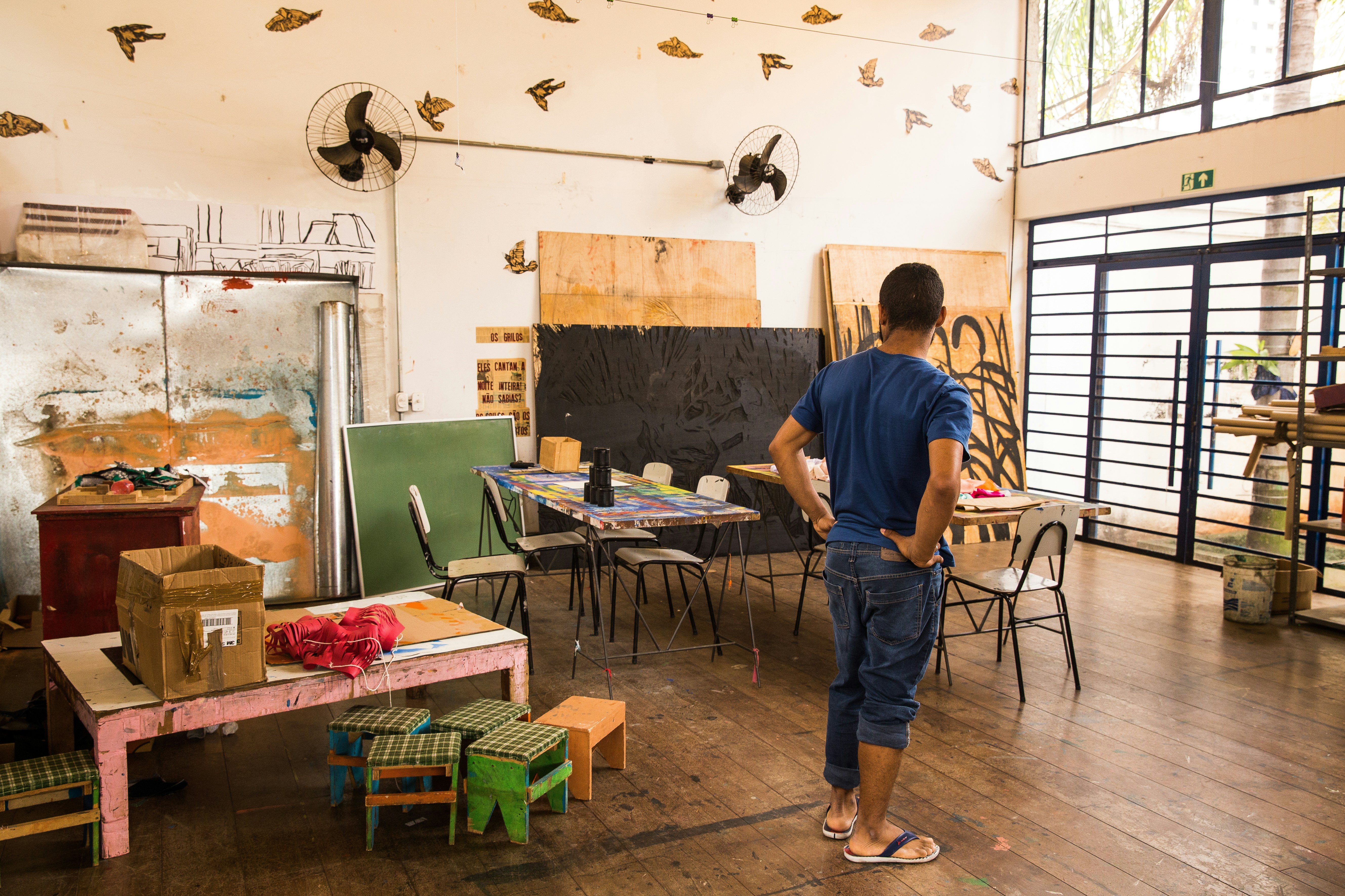 Studio of Surfaces: An Artist at the Threshold of Creation