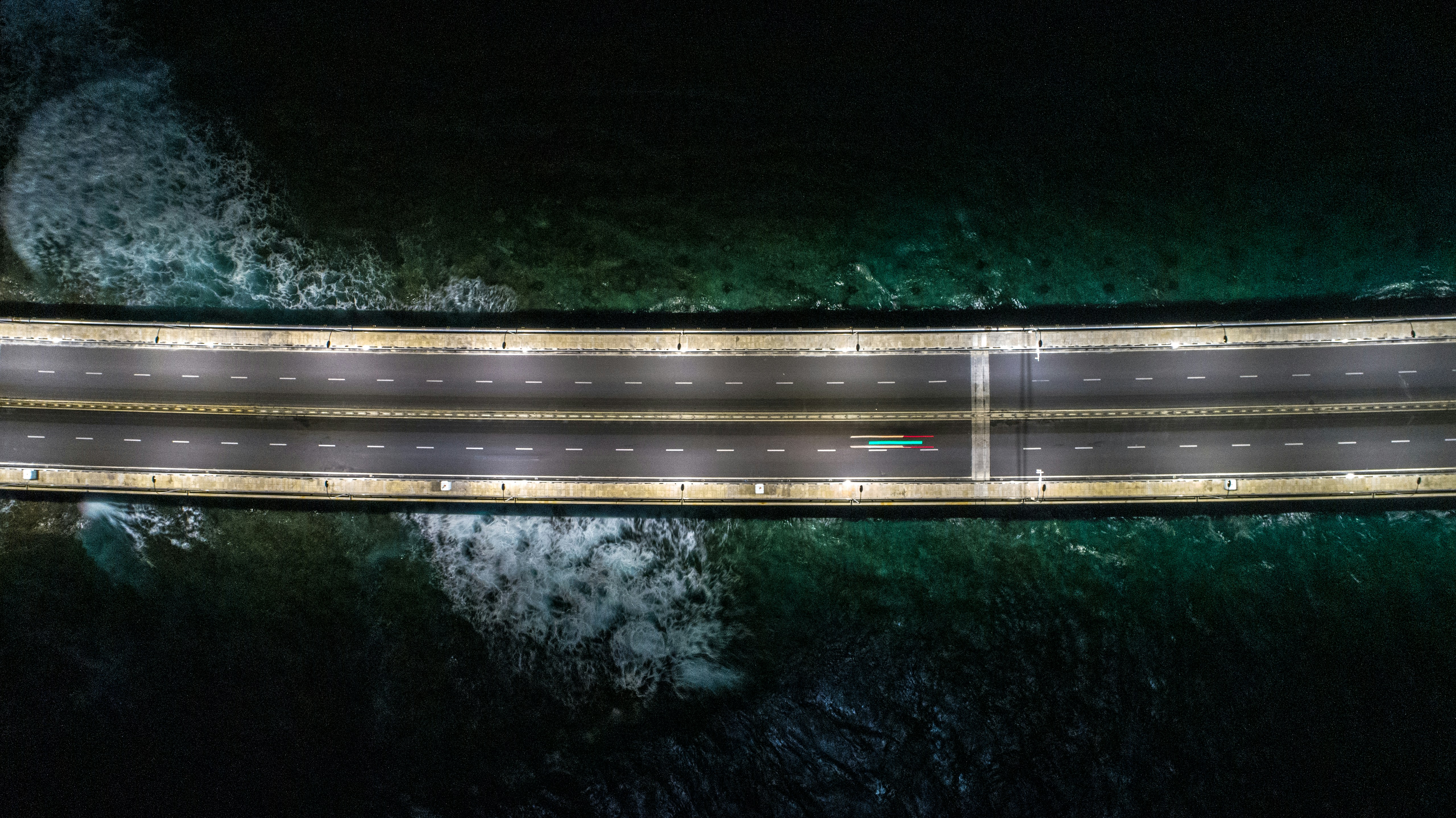 aerial view of cars on road during daytime