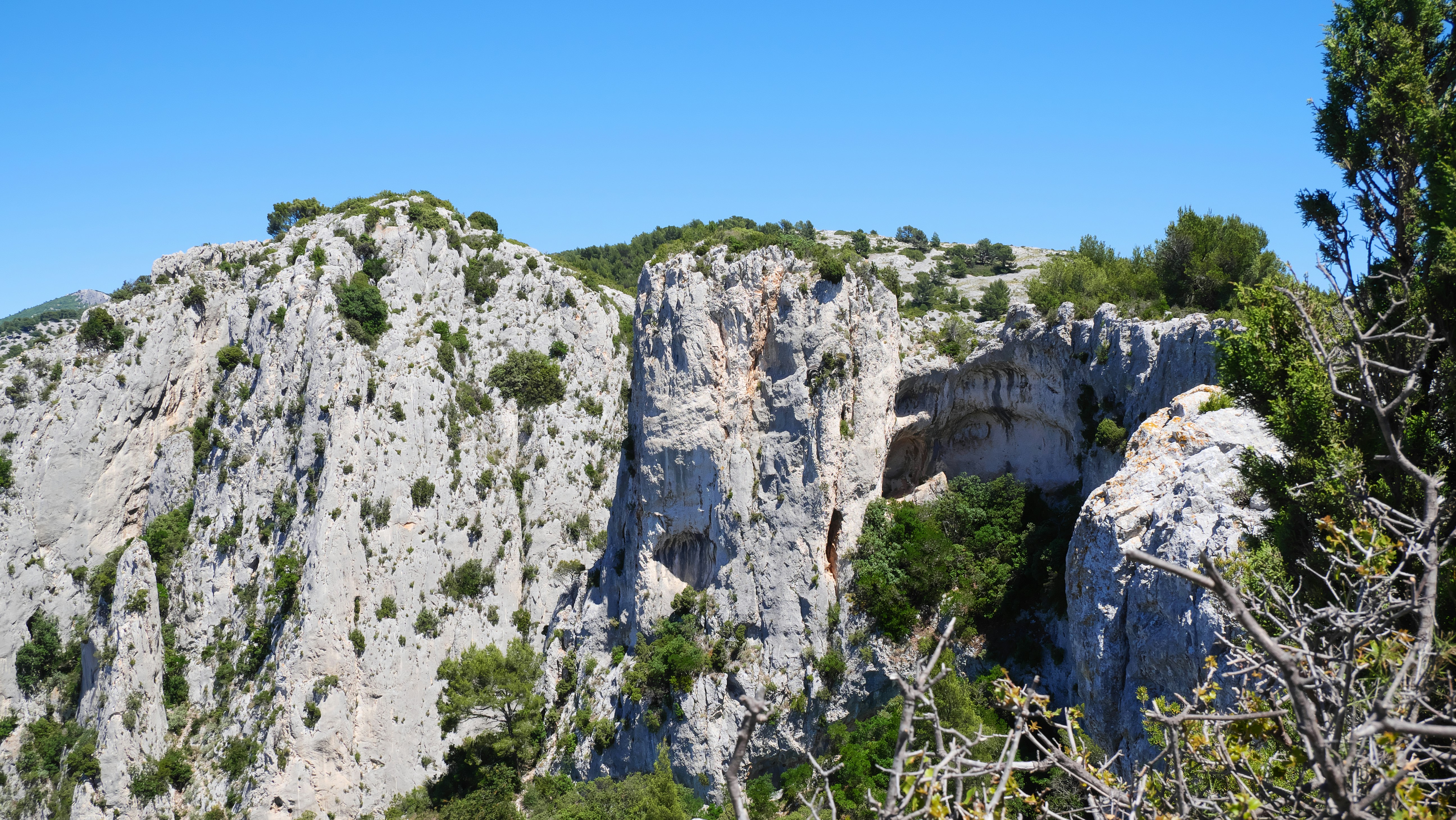Gray rocky mountain under blue sky during daytime photo – Free Grey ...