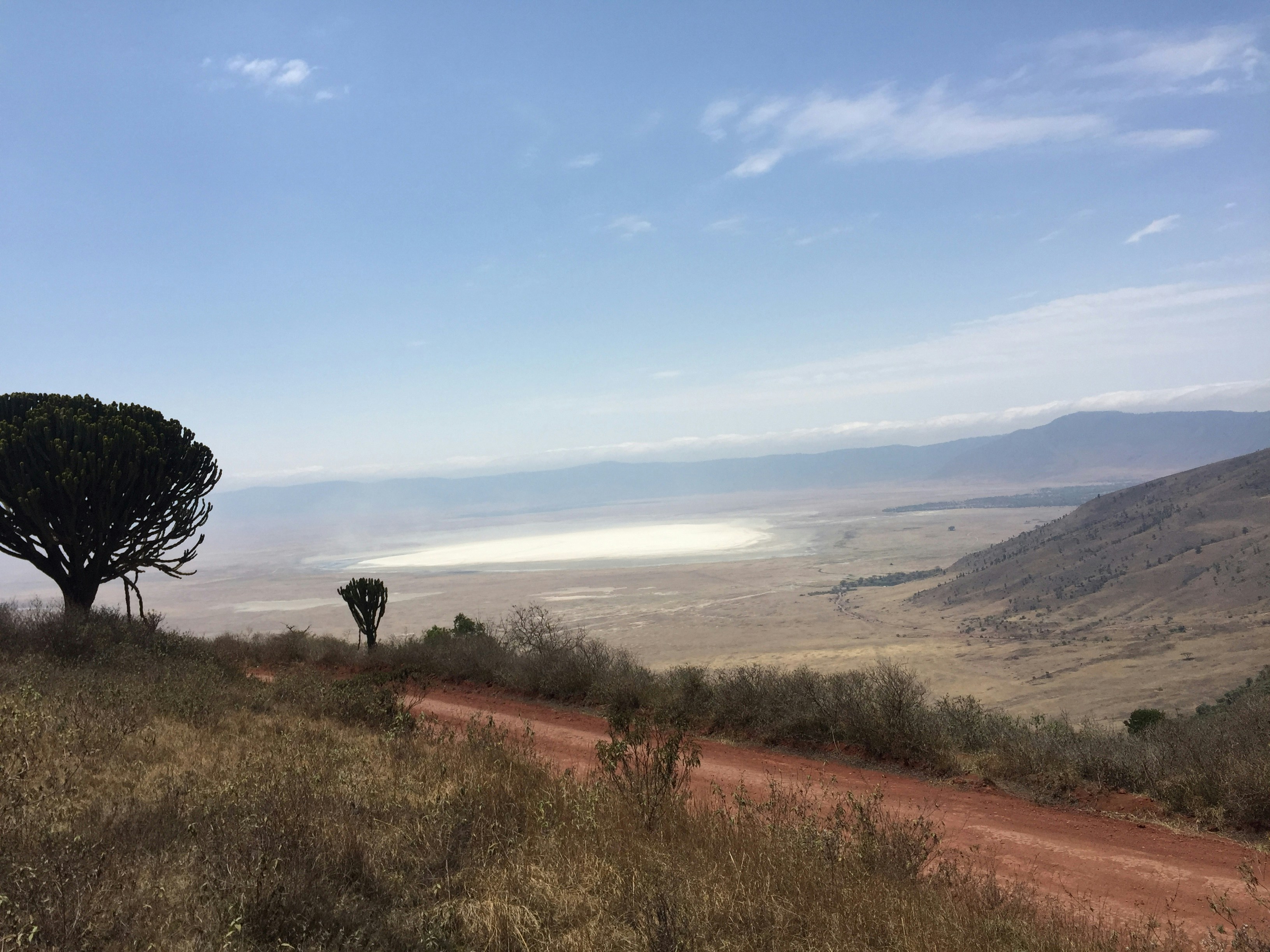 Expansive Horizon Over Ngorongoro Crater