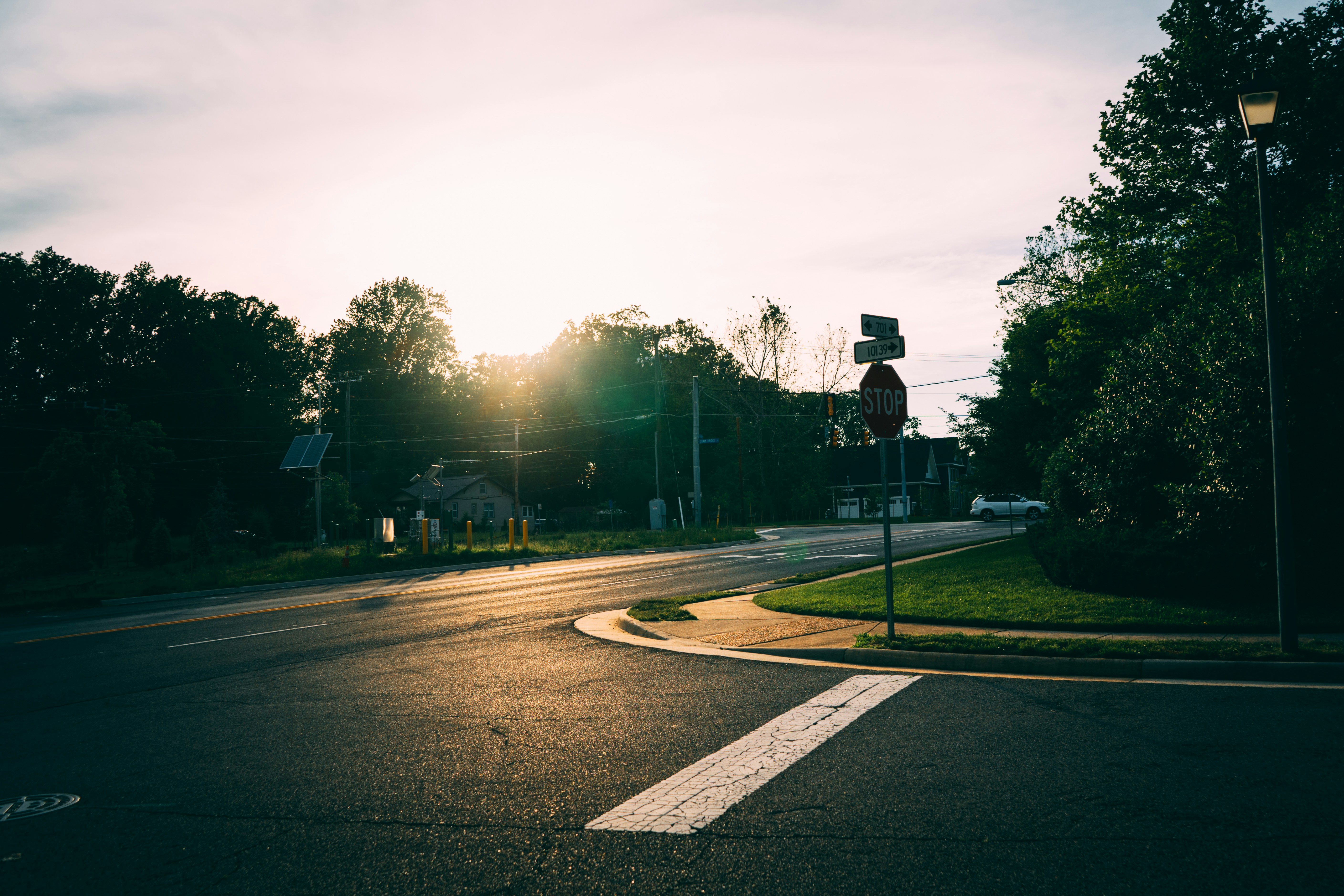 Black street light on gray concrete road during daytime photo – Free ...