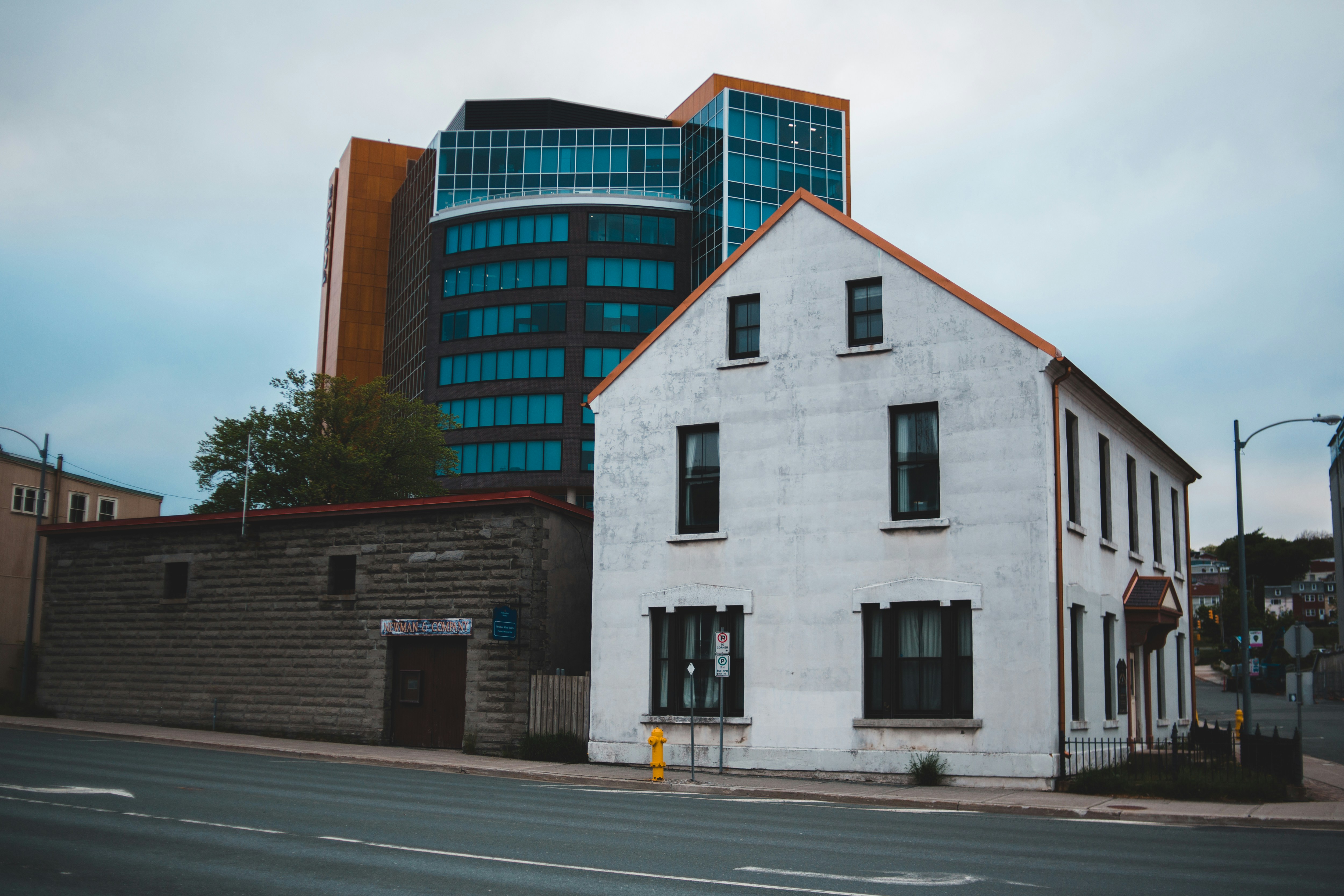 white and brown concrete building