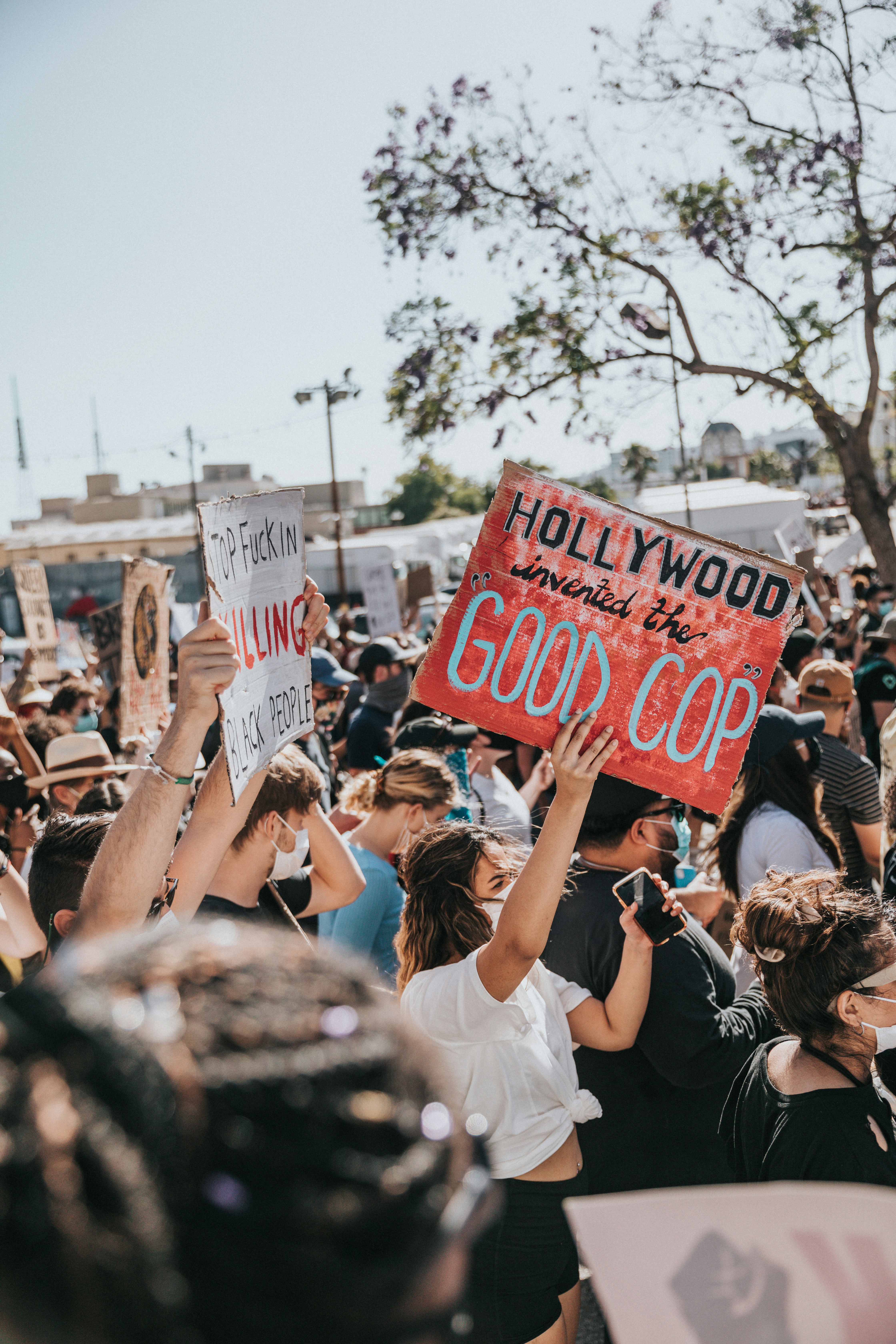 People holding blue and red happy birthday banner during daytime photo ...