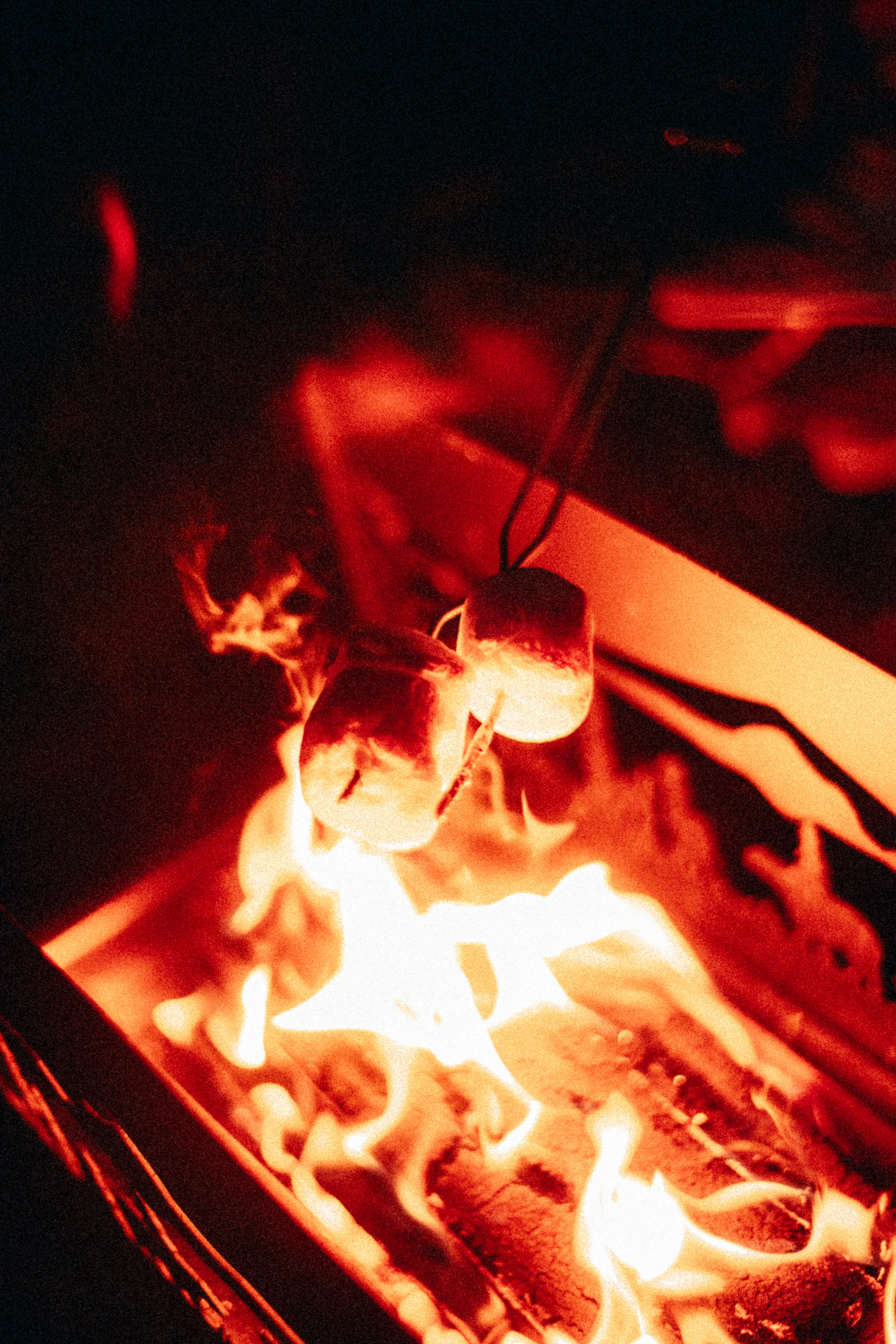 Embers and Marshmallow Glow: Firelight Intimacy