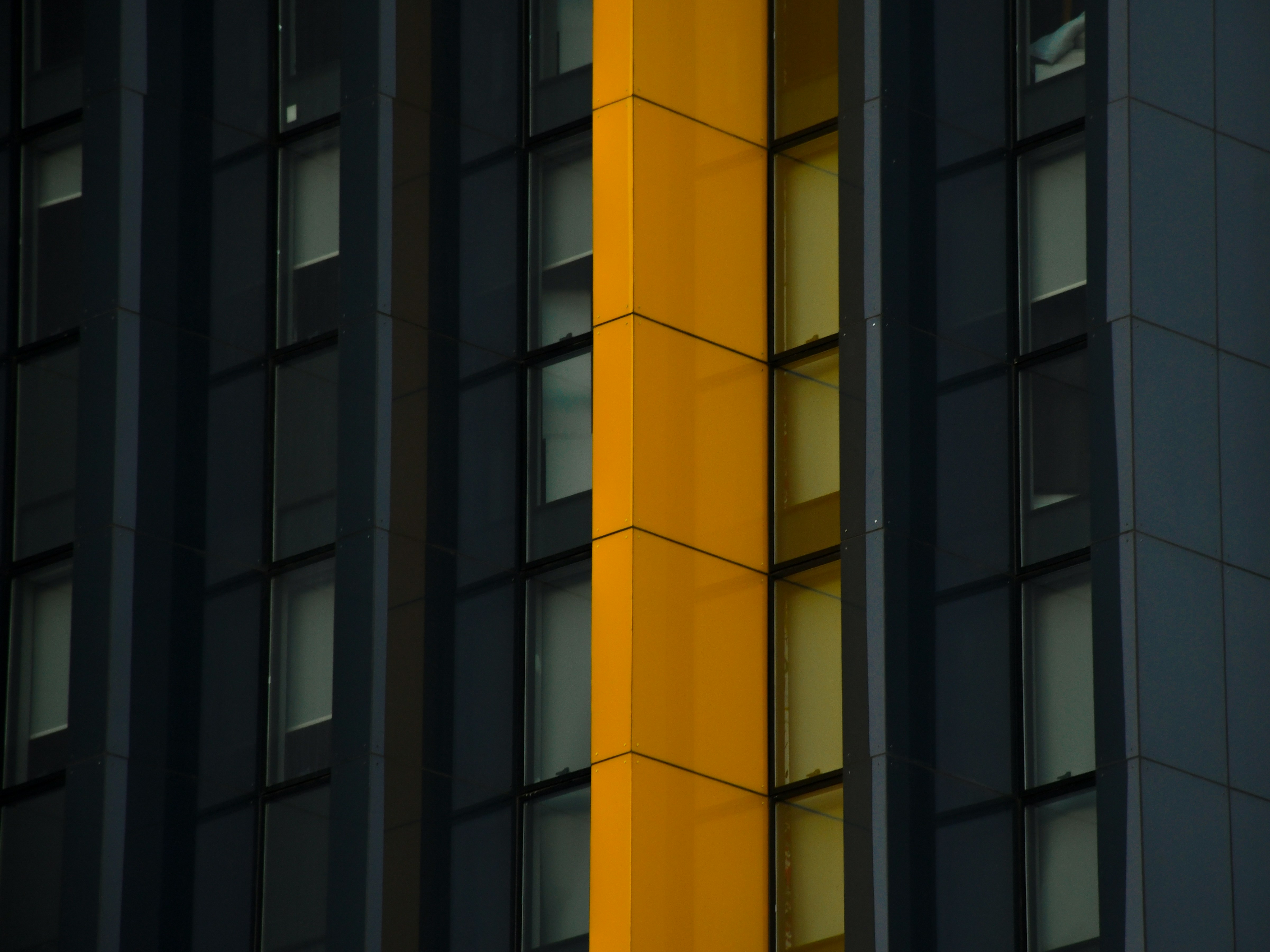 Minimal architectural building photograph.
