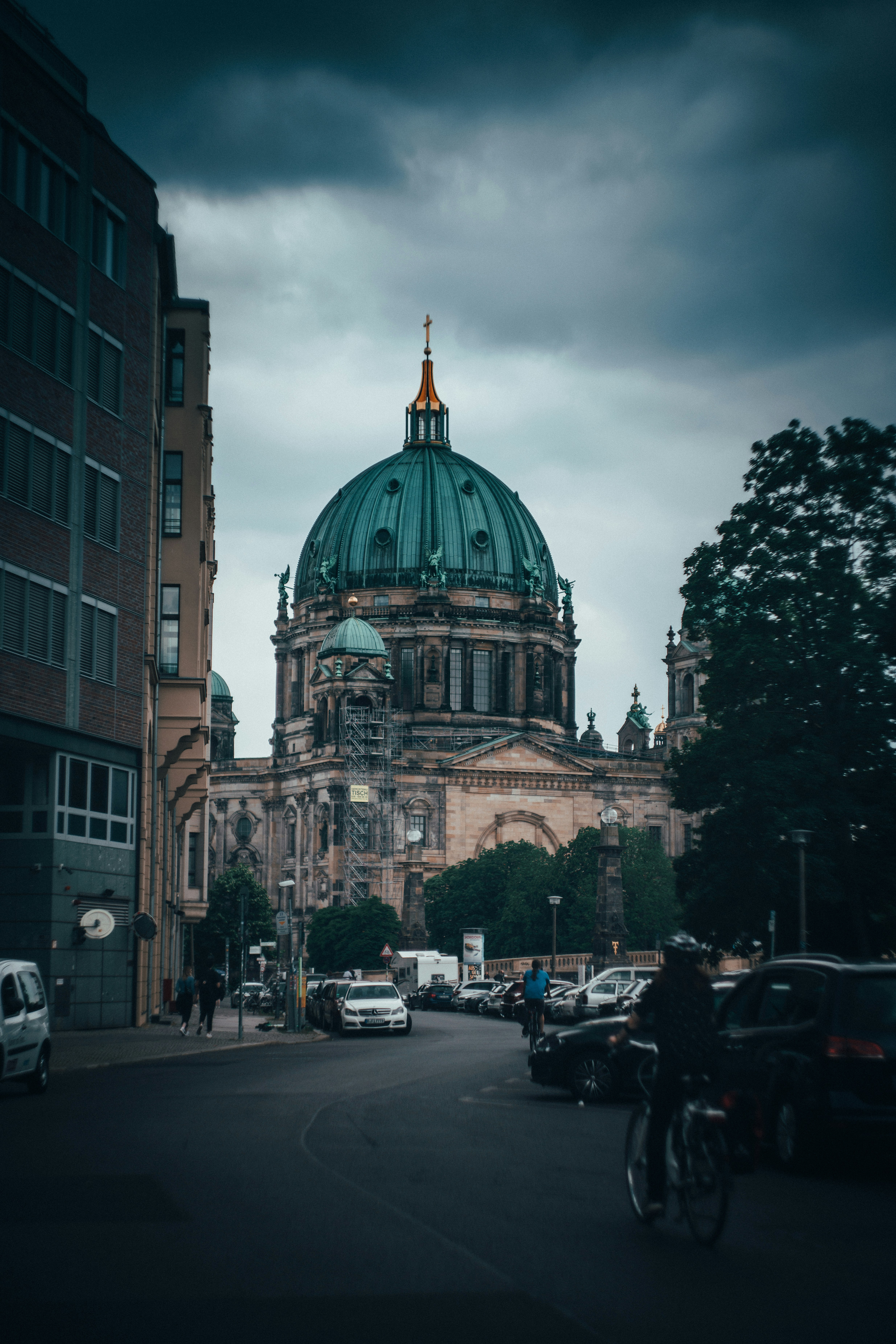 Stately Dome Amid City Rhythm