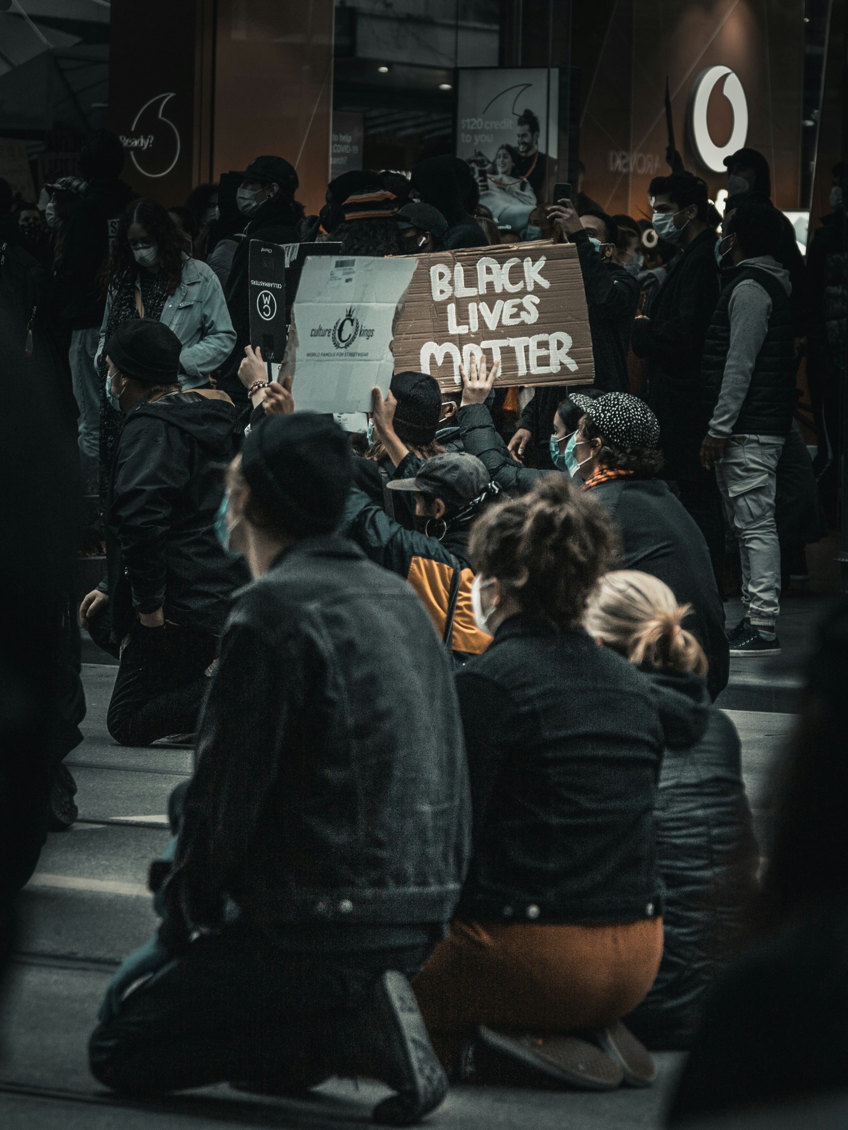 Black Lives Matter protest in Melbourne, Australia. | people walking on sidewalk during daytime