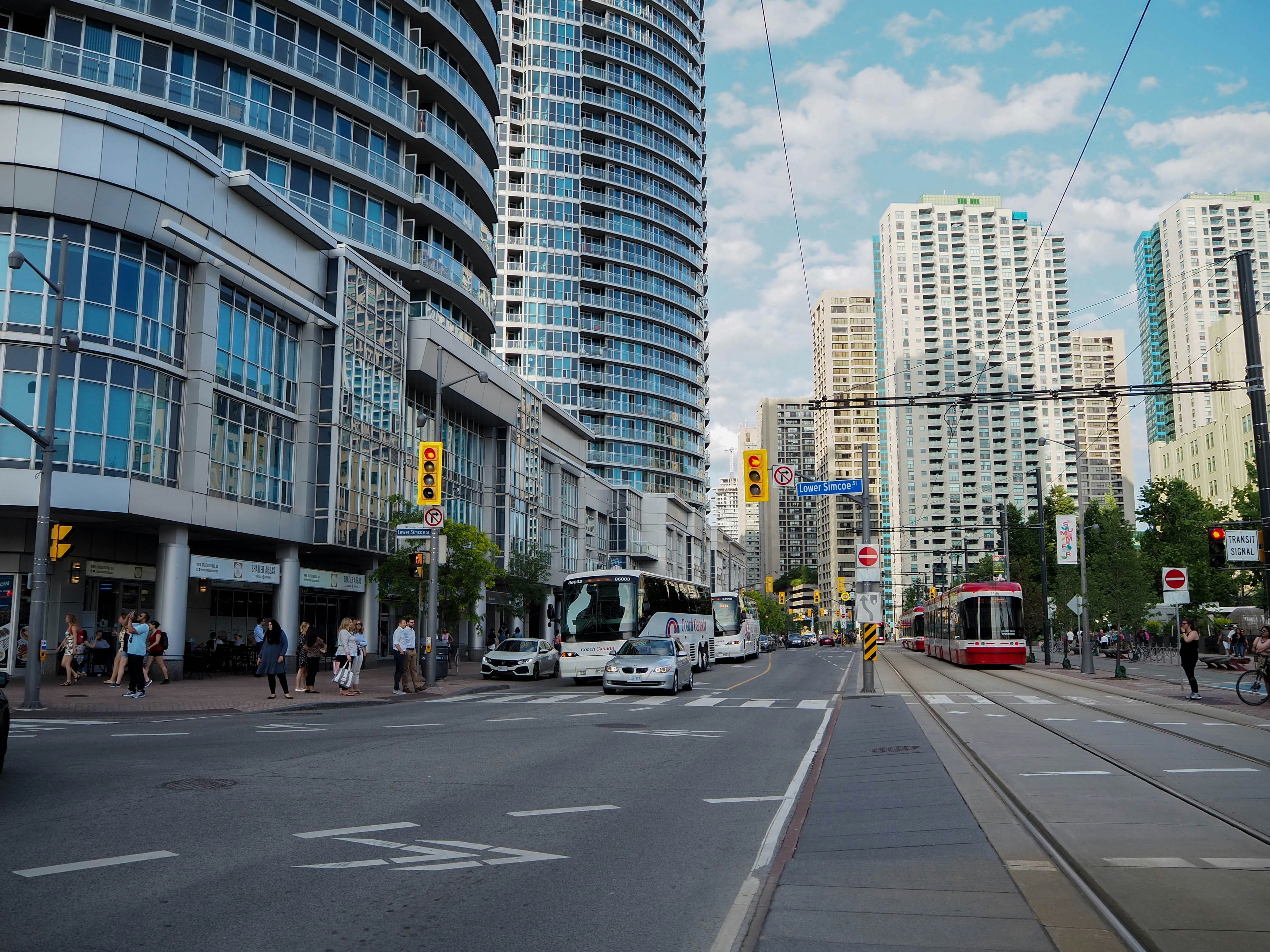 Urban Symphony: Streets and Skyscrapers