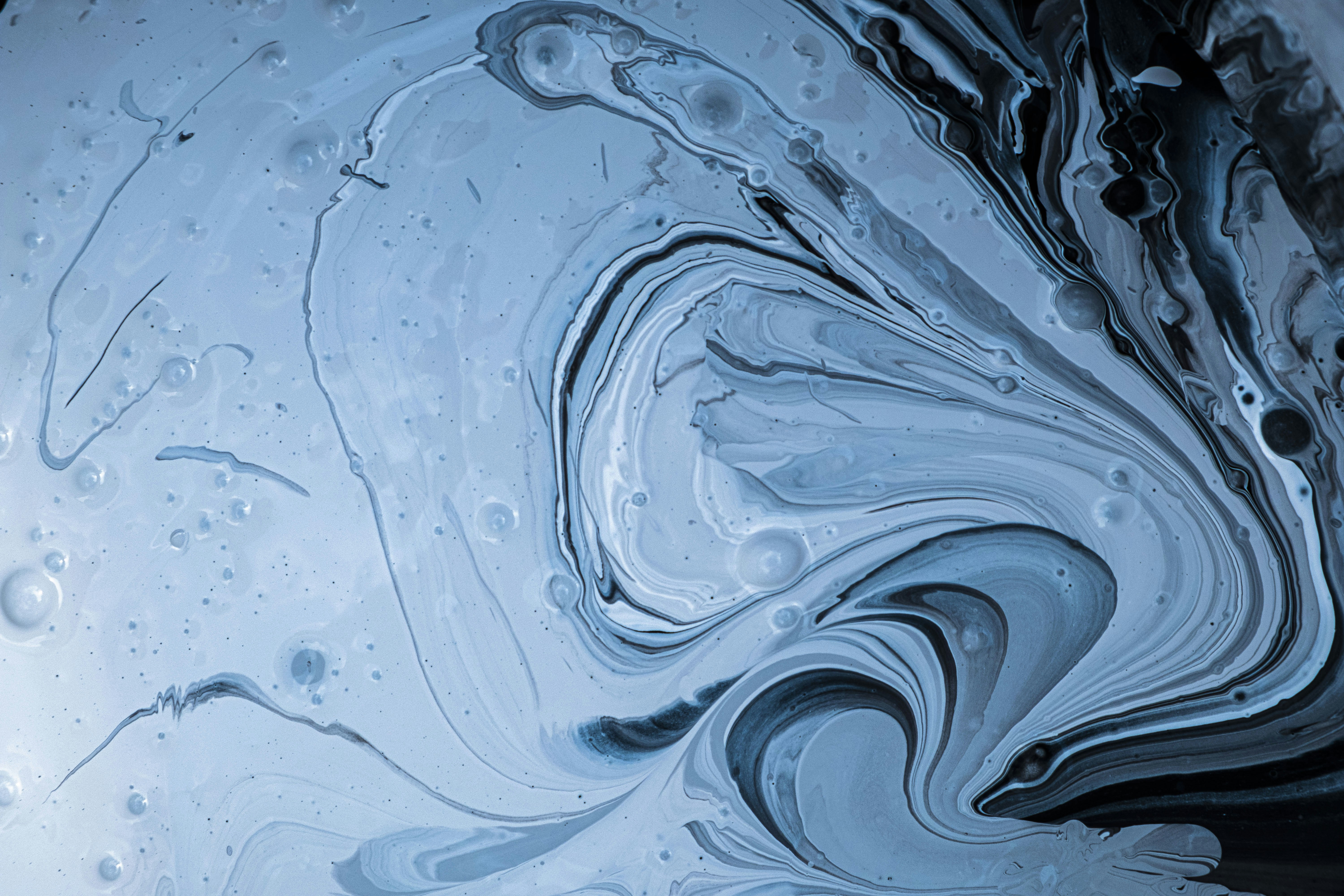 Water drops on blue water photo – Free Texture Image on Unsplash