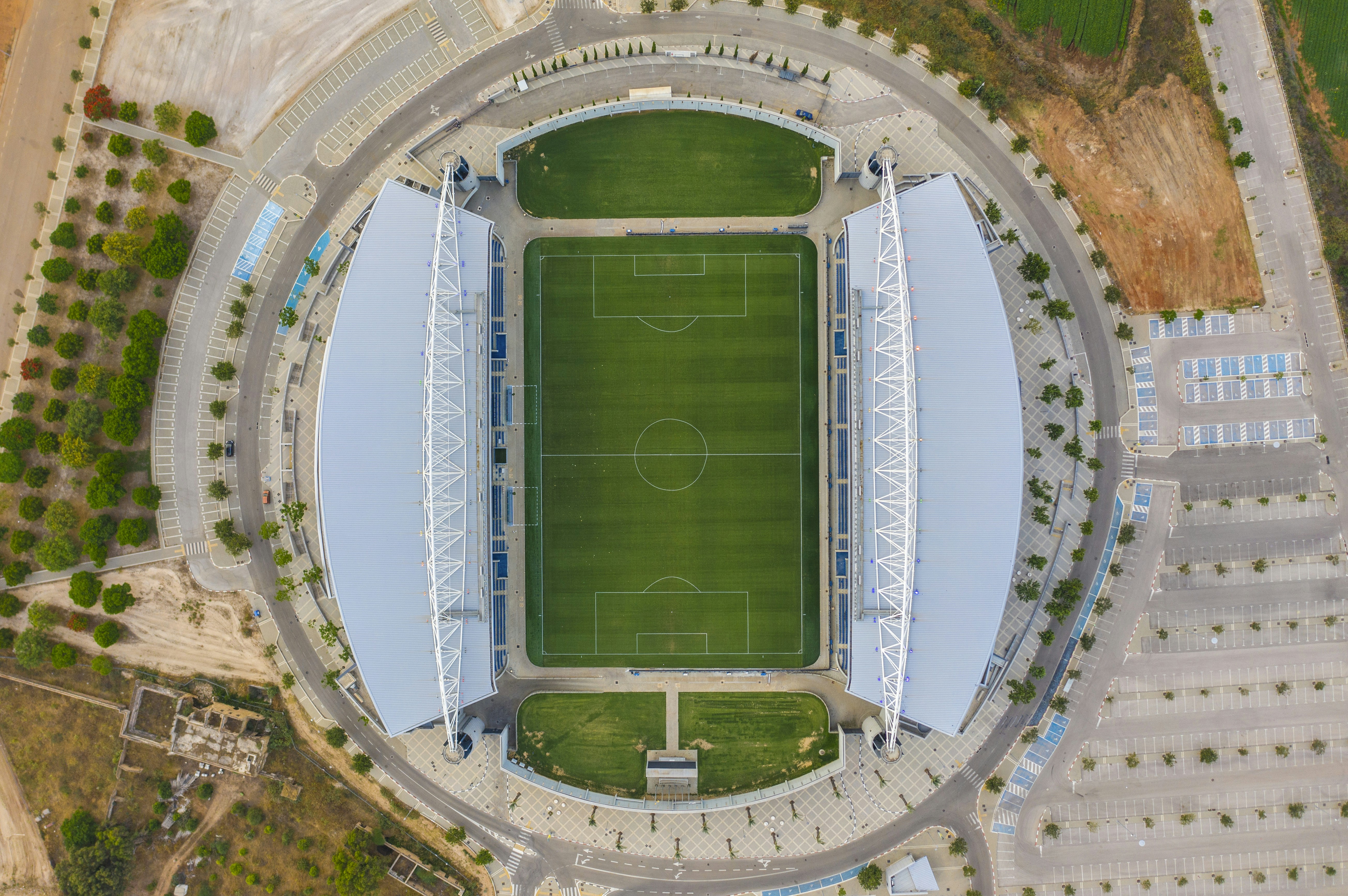 Aerial view of football stadium photo – Free Wallpaper Image on Unsplash