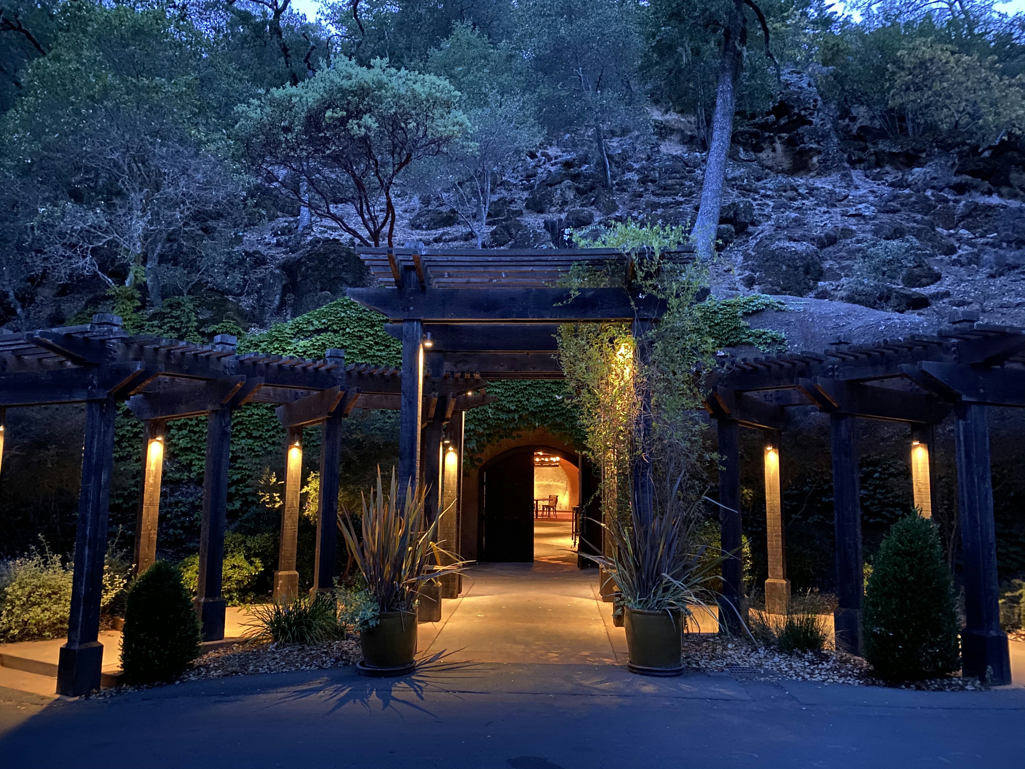 Brown wooden arch surrounded by trees photo – Free Calistoga ranch ...
