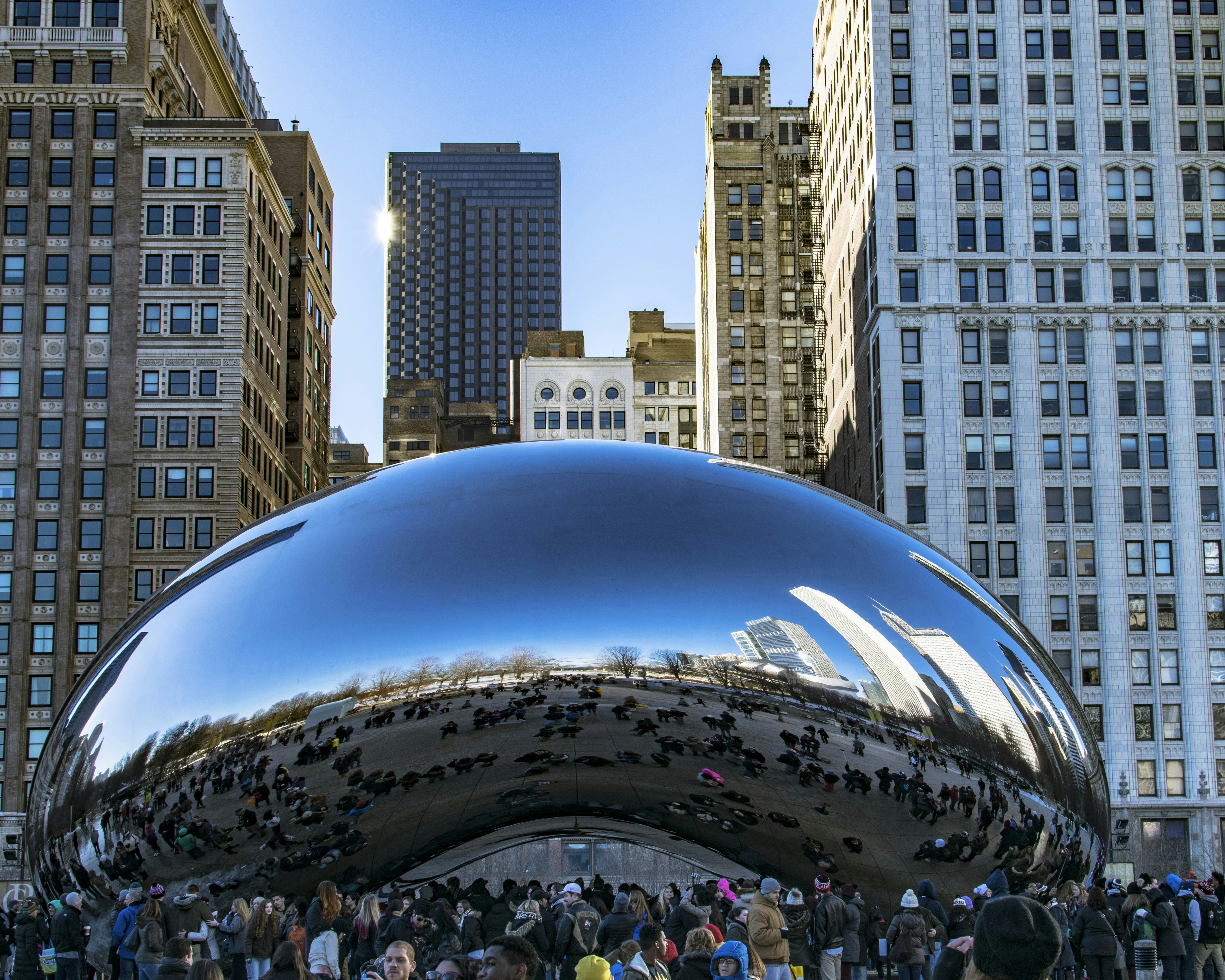 Urban Reflections: Cloud Gate's Mirror Magic