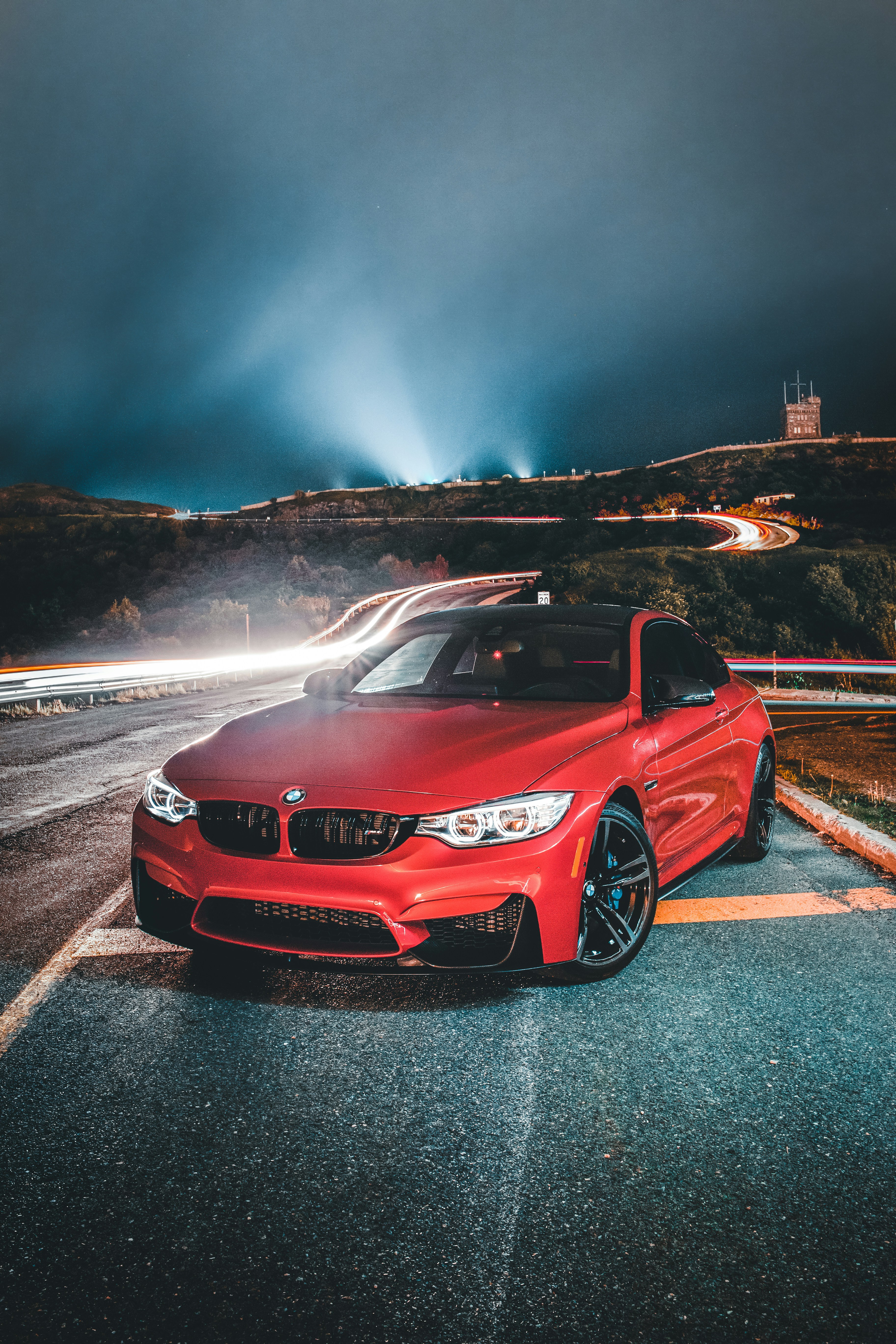 Red Bmw Car Wallpaper Hd