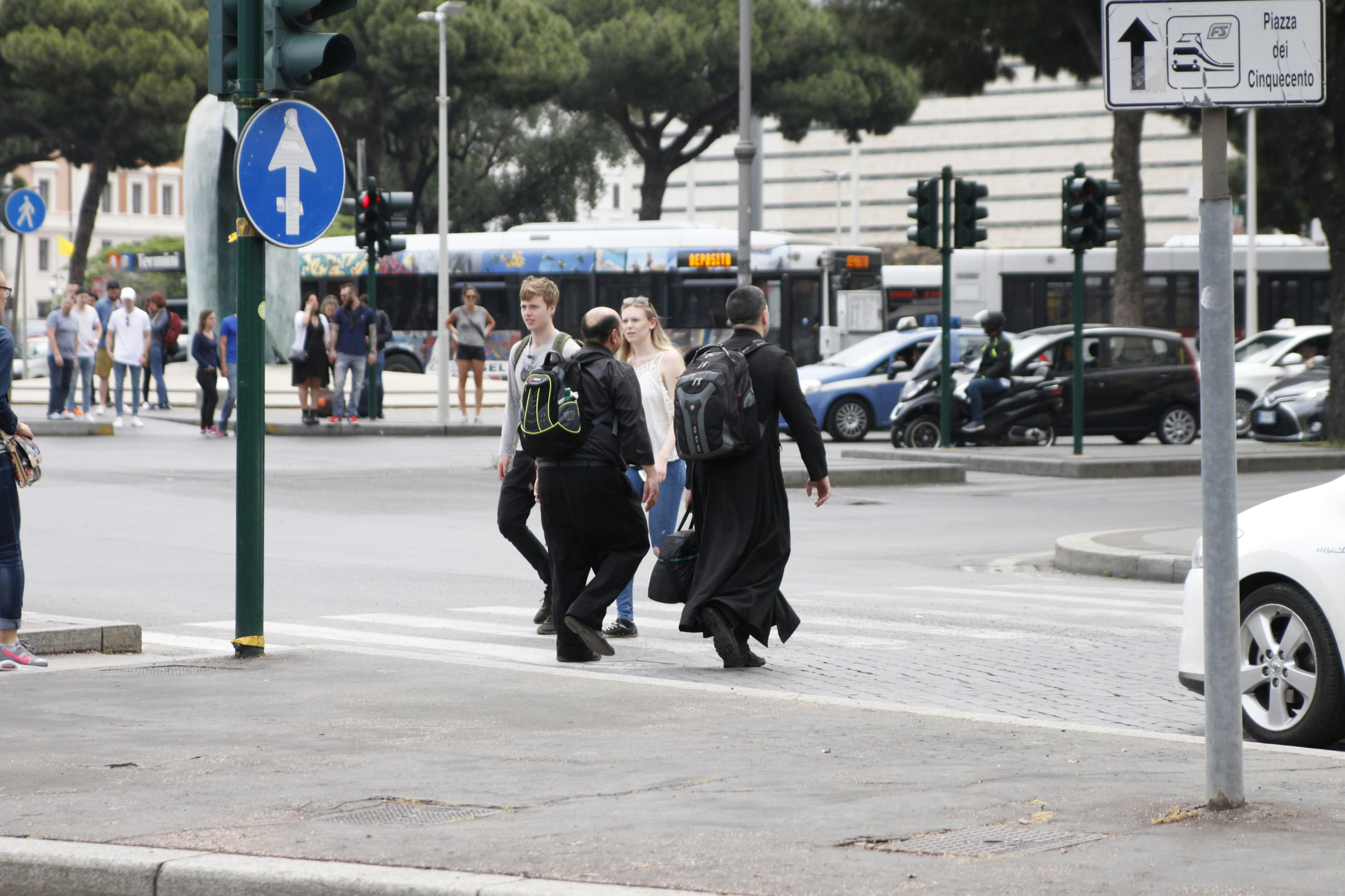 People walking on sidewalk during daytime photo – Free Monk Image on ...