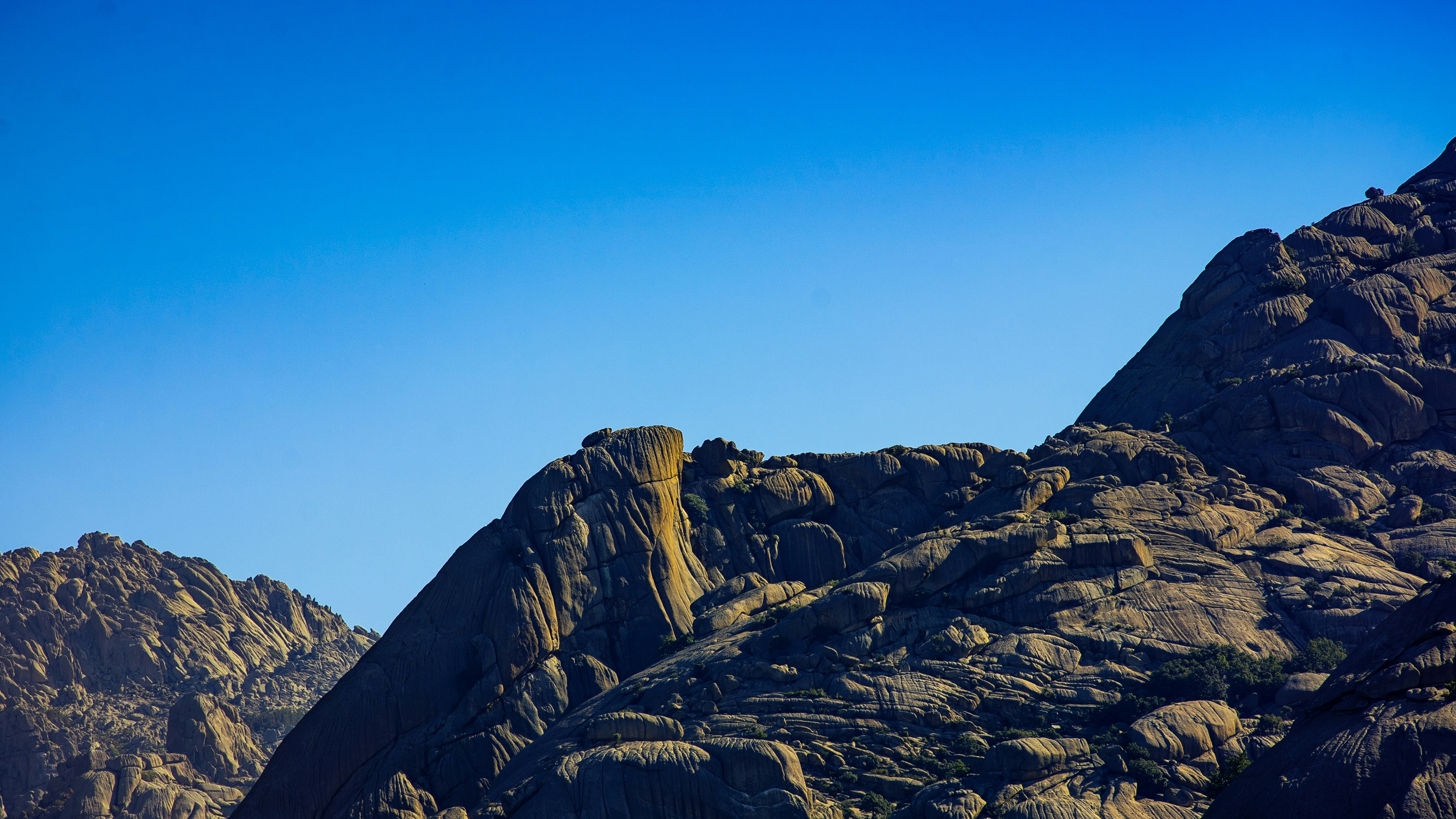 Person standing on rock formation during daytime photo – Free La ...
