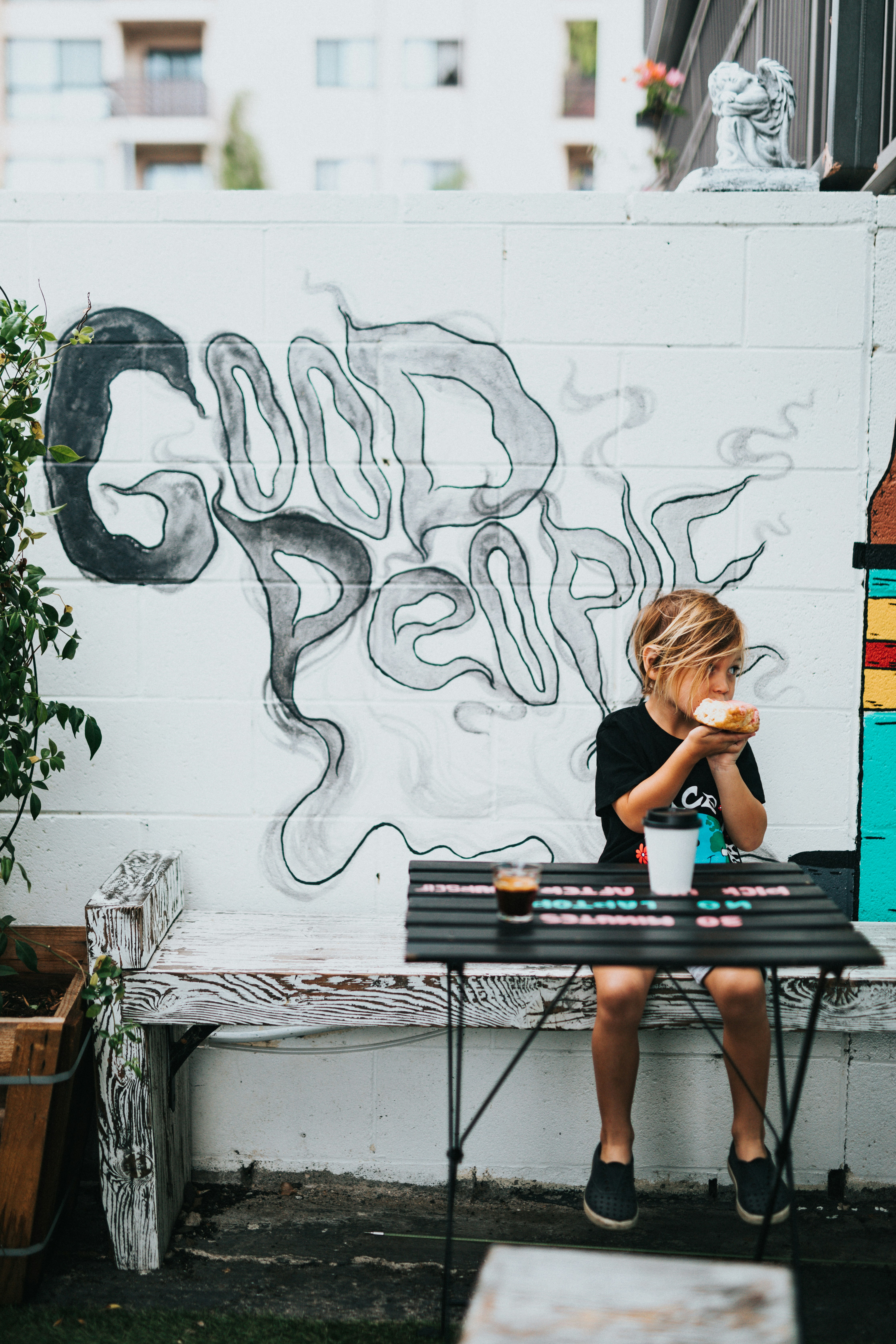 Donut Break by the Good People Graffiti Wall