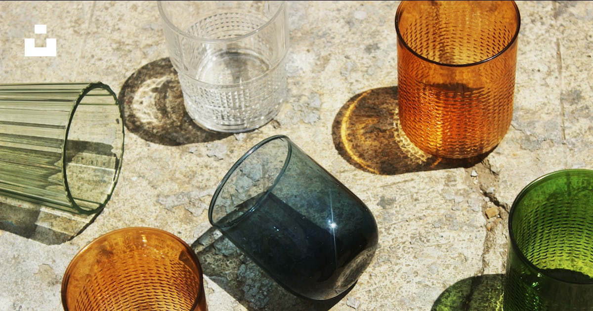 Clear Drinking Glass Beside Clear Drinking Glass Photo Free Barcelona
