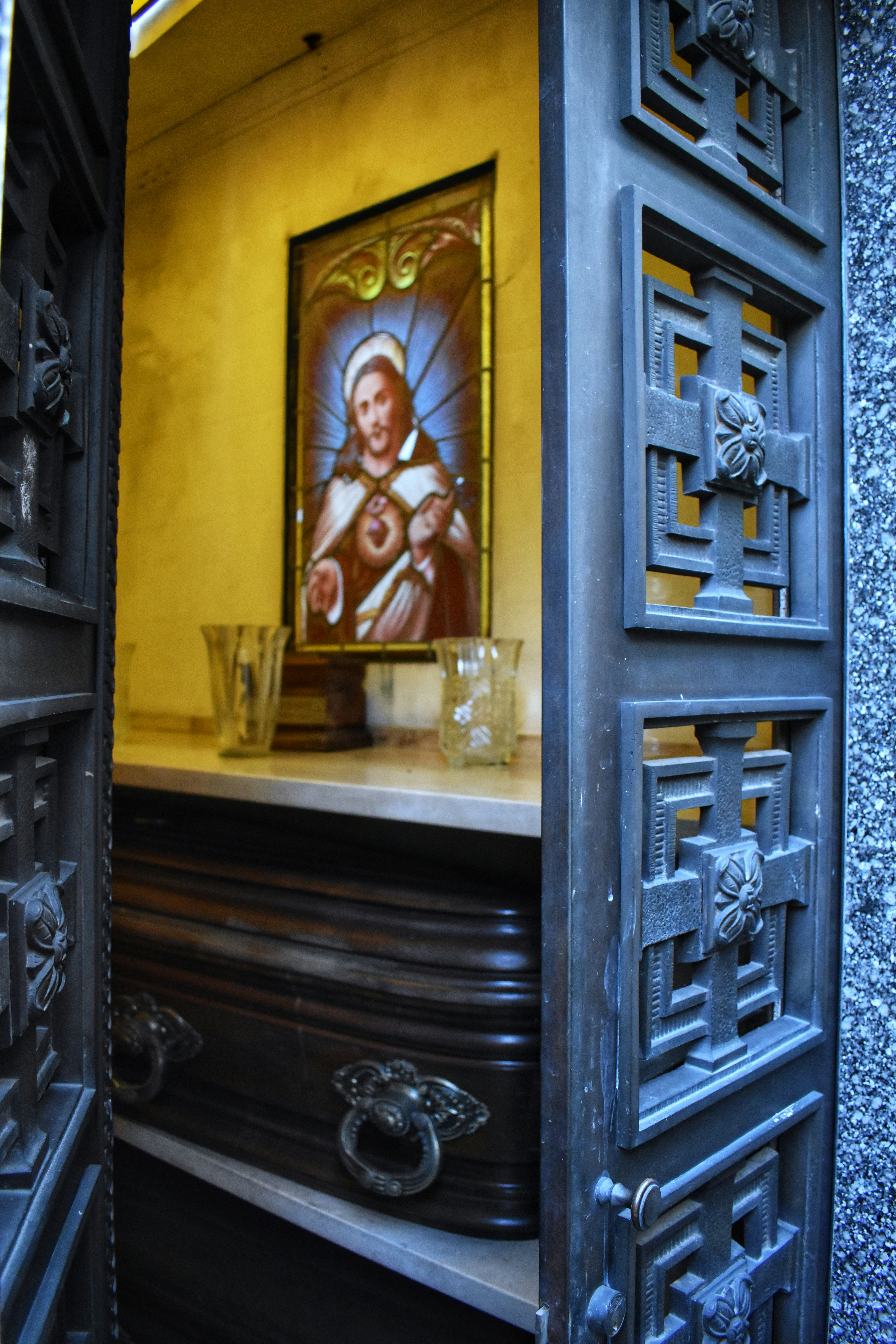 Sacred Serenity Behind Iron Doors
