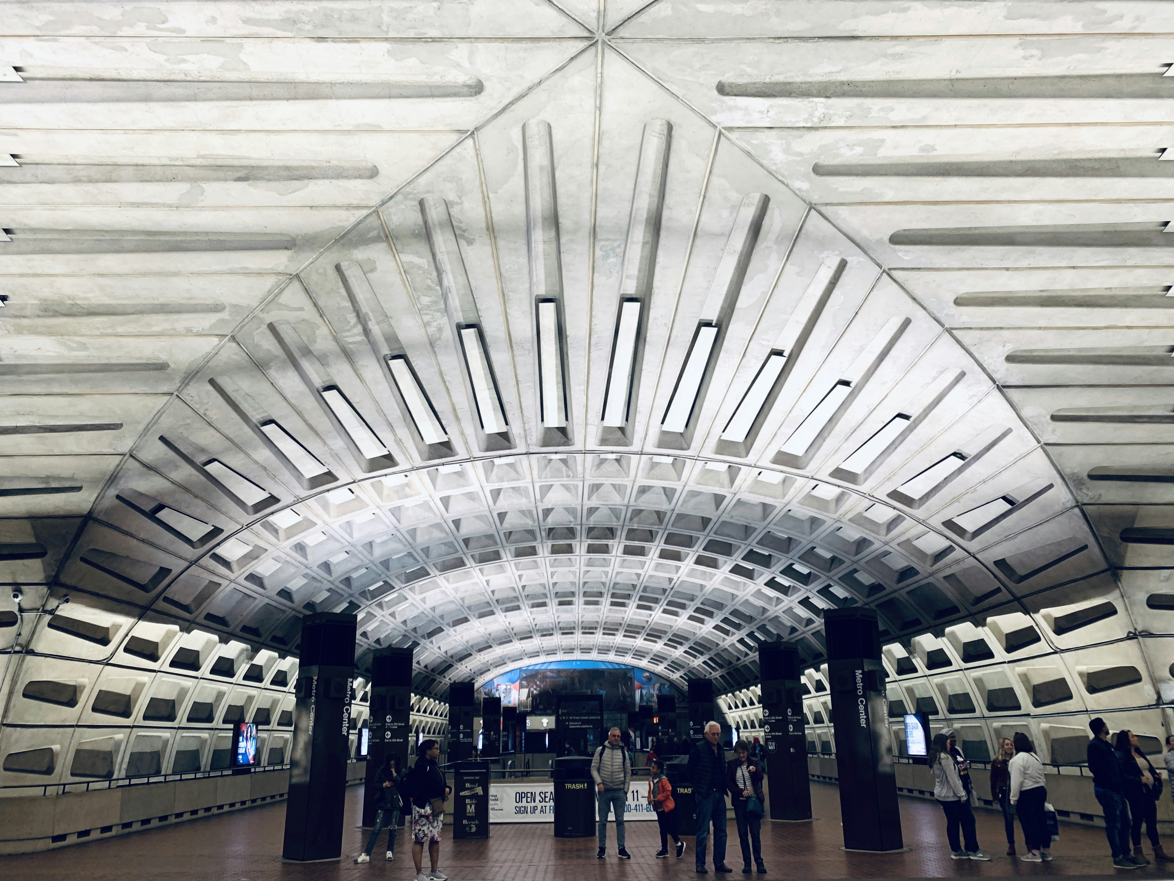 People walking inside building during daytime photo – Free Metro center ...