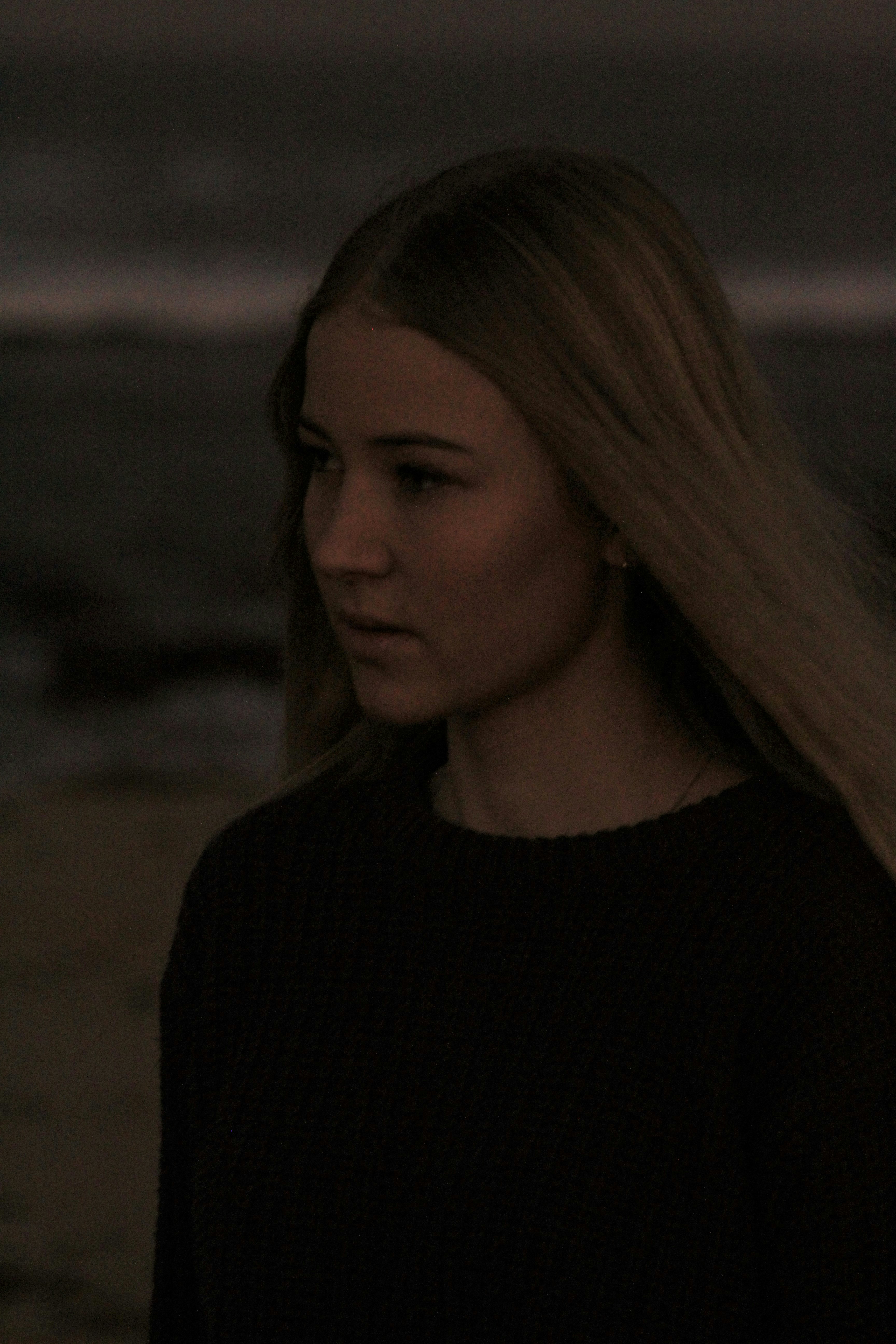 Quiet Shoreline Portrait in Dusk