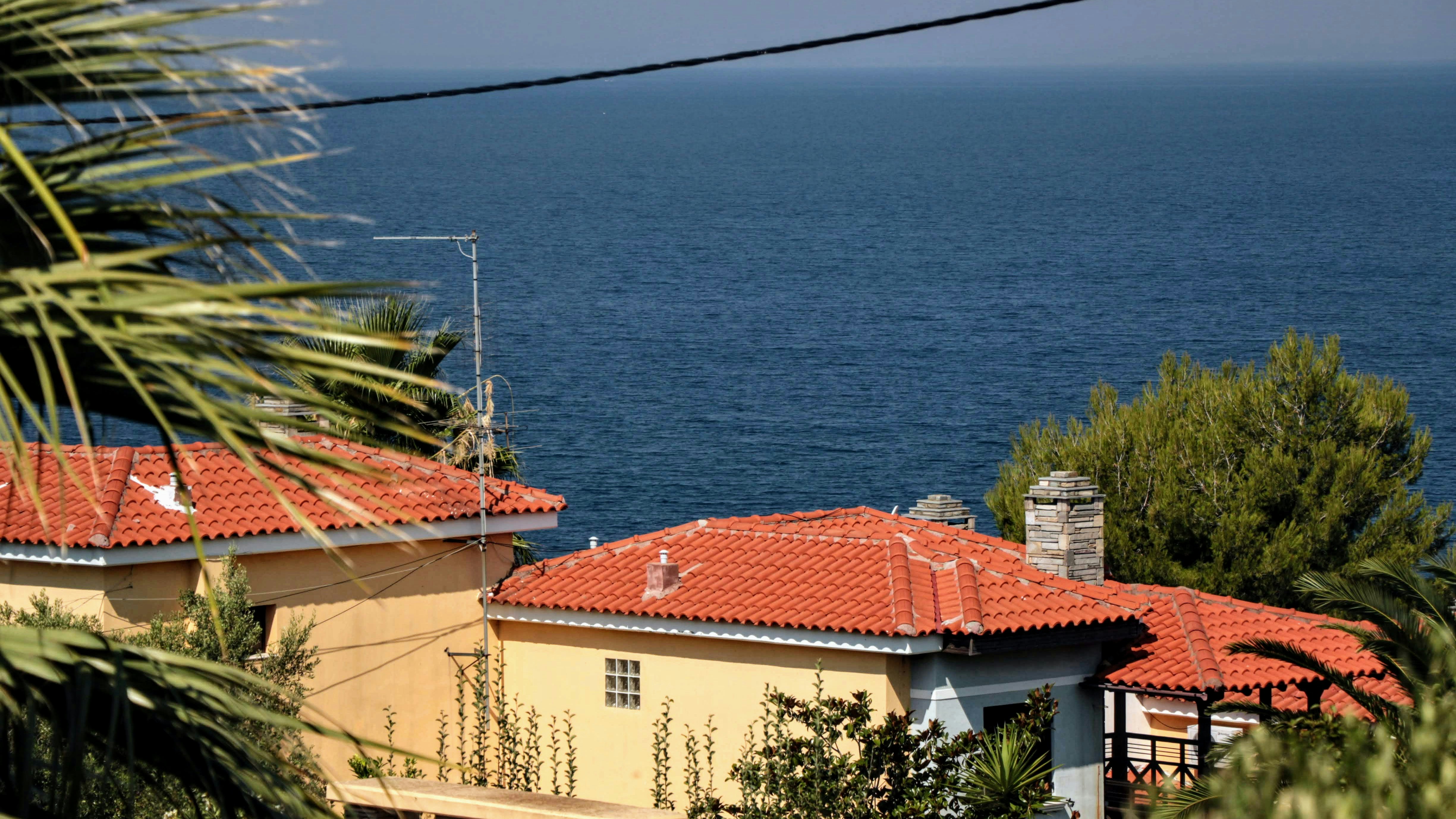 Sea view from house