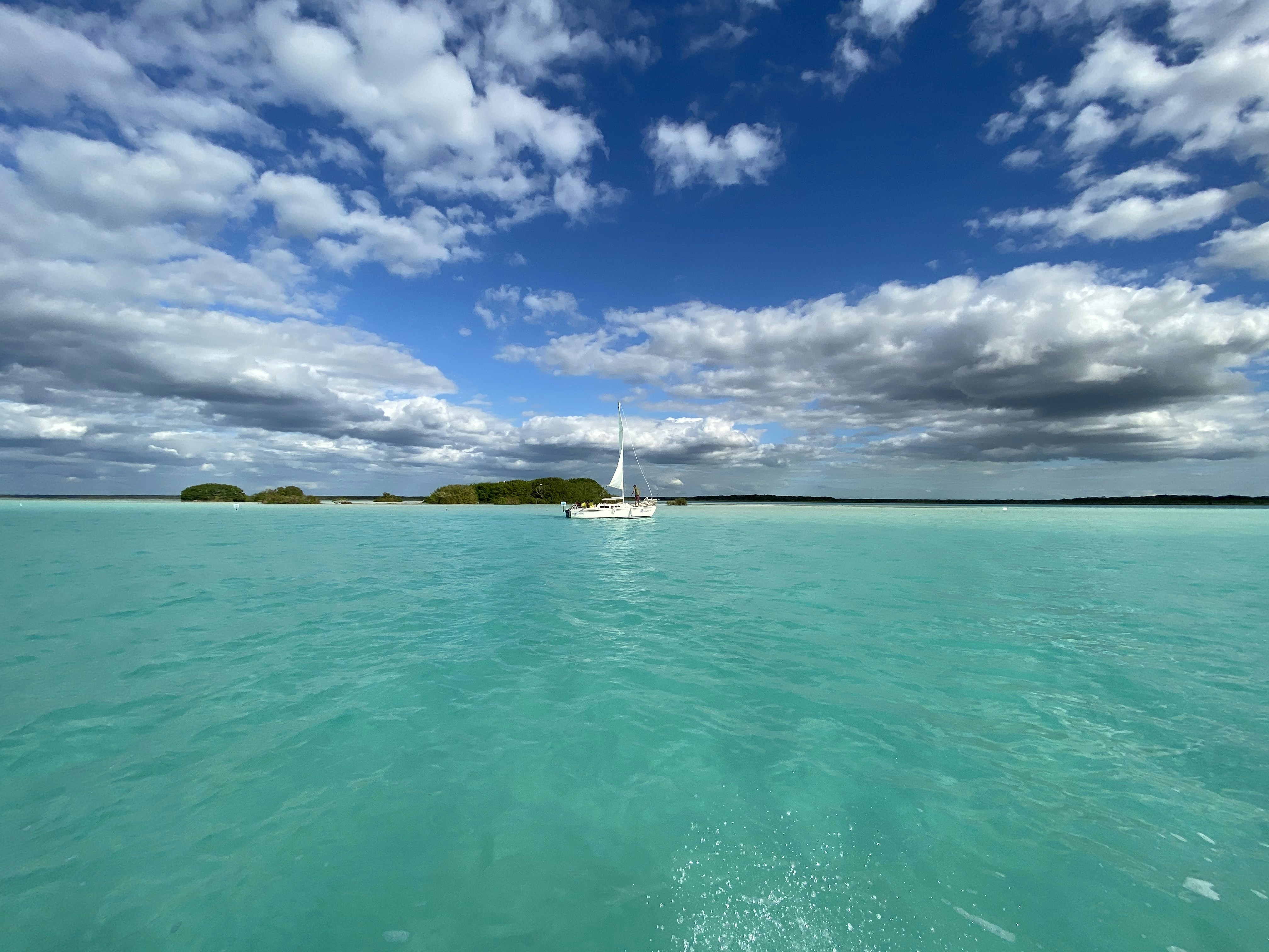 Laguna azul Mexico 