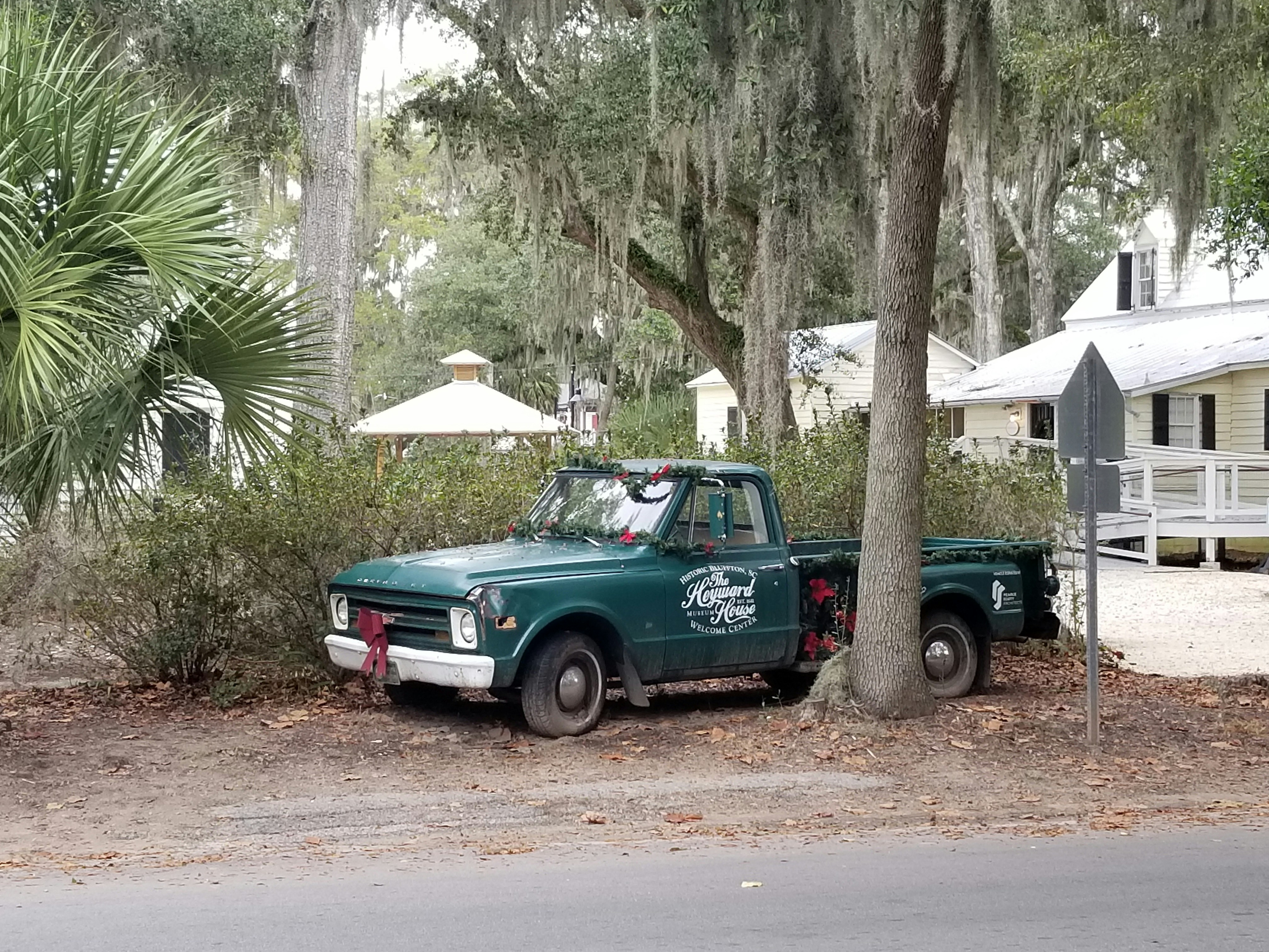 green car parked beside palm tree during daytime