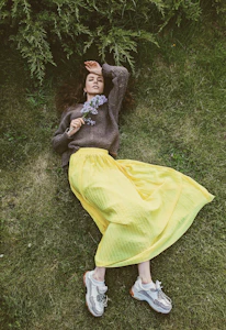 Whimsy in Bloom: A Grounded Elegance