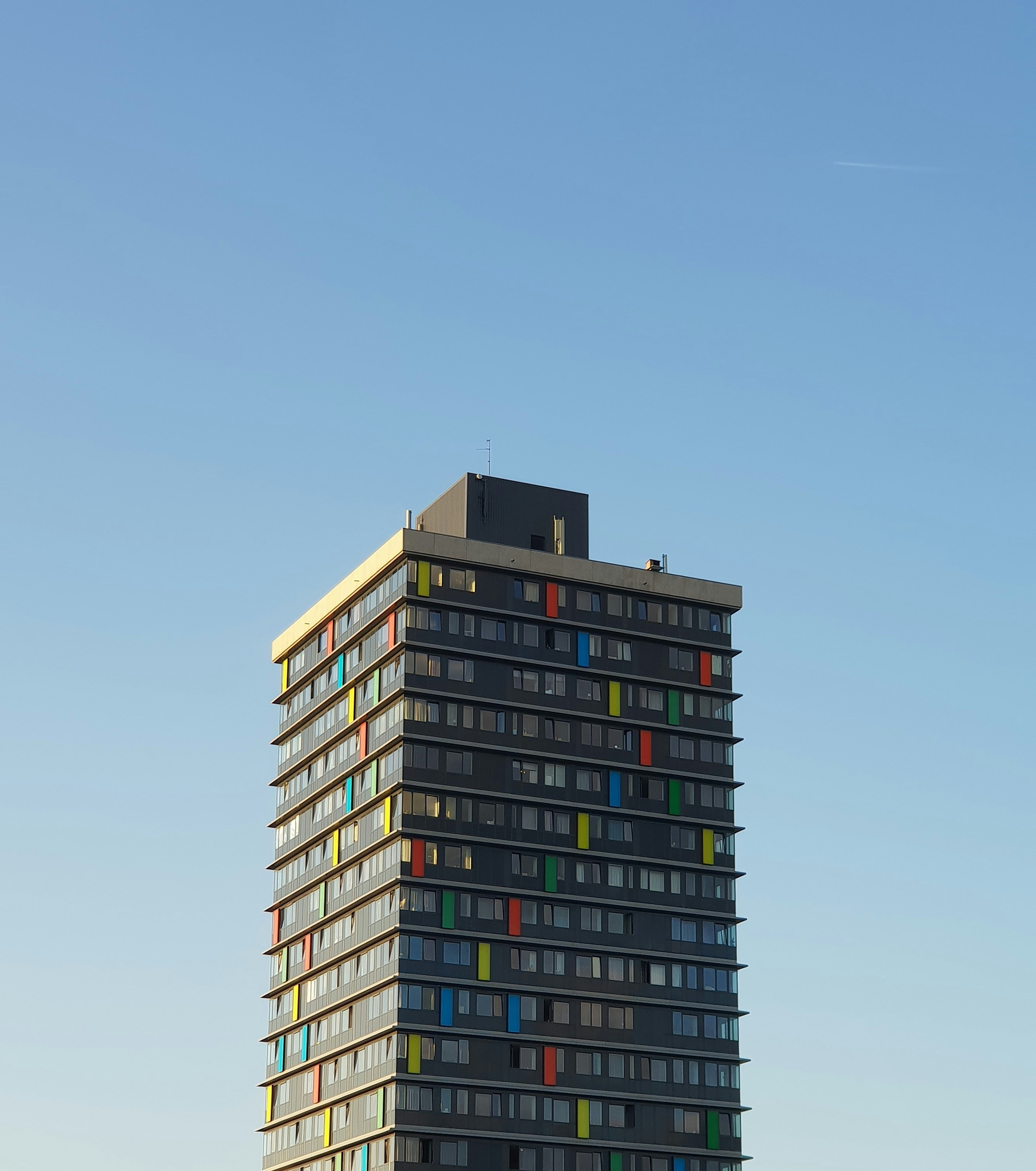 Student flat building in Arnhem.
