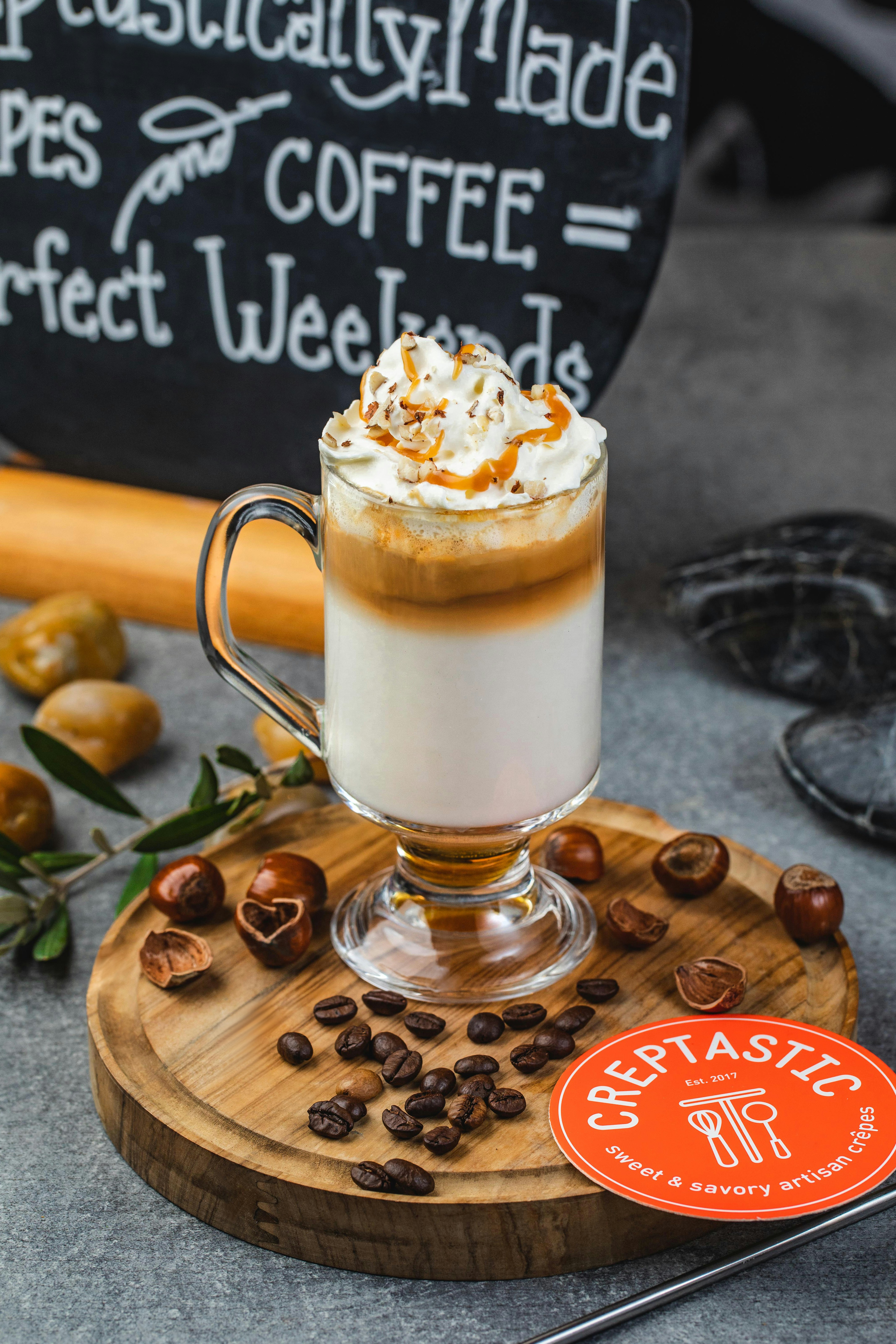 Creamy Coffee Alchemy in a Glass Mug