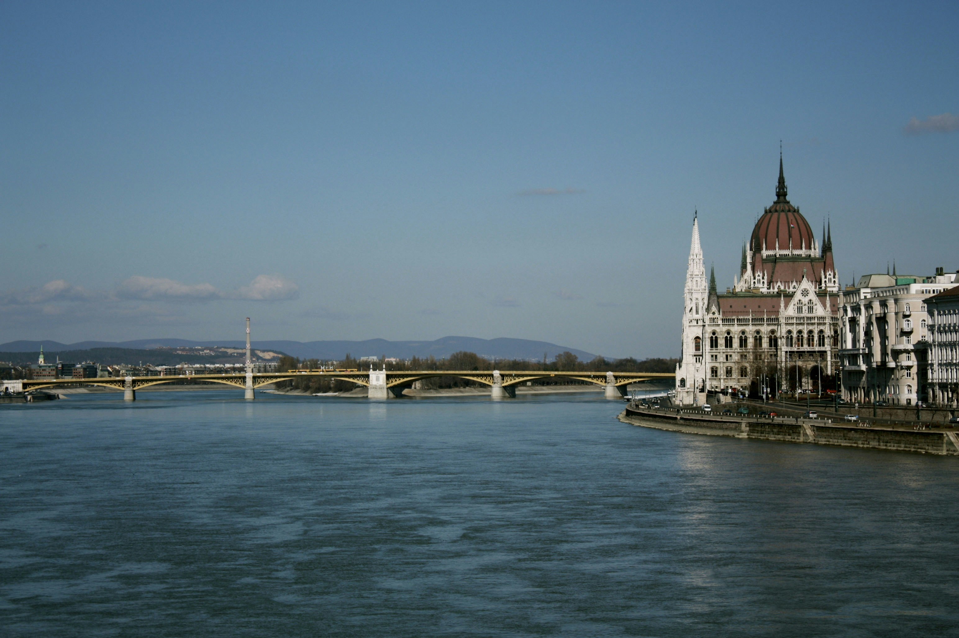 Budapest Parliament by the Danube: Riverside Gothic in Blue Light