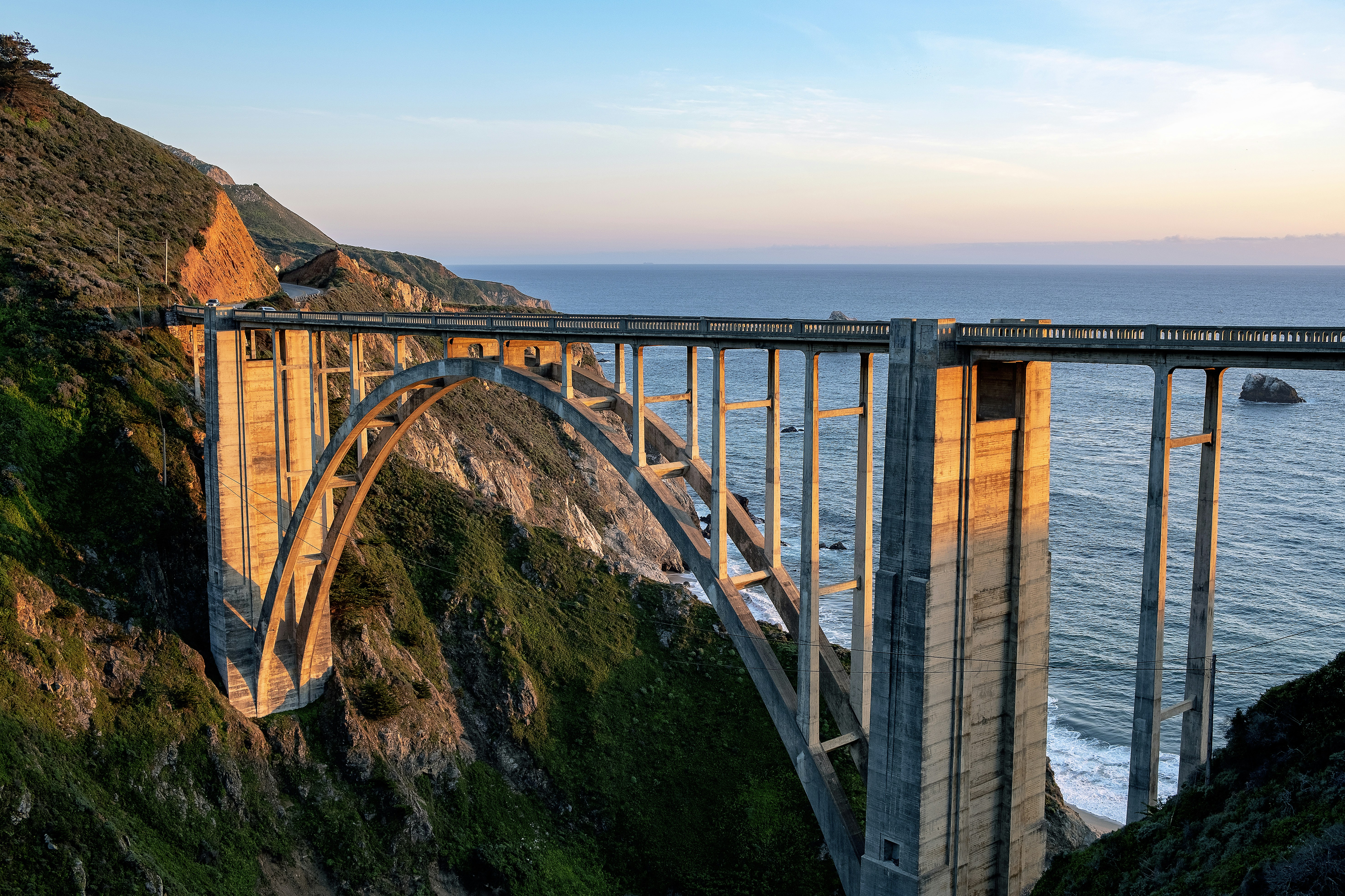 Big Sur road trip by laurenmacneish.com | brown wooden bridge over the river