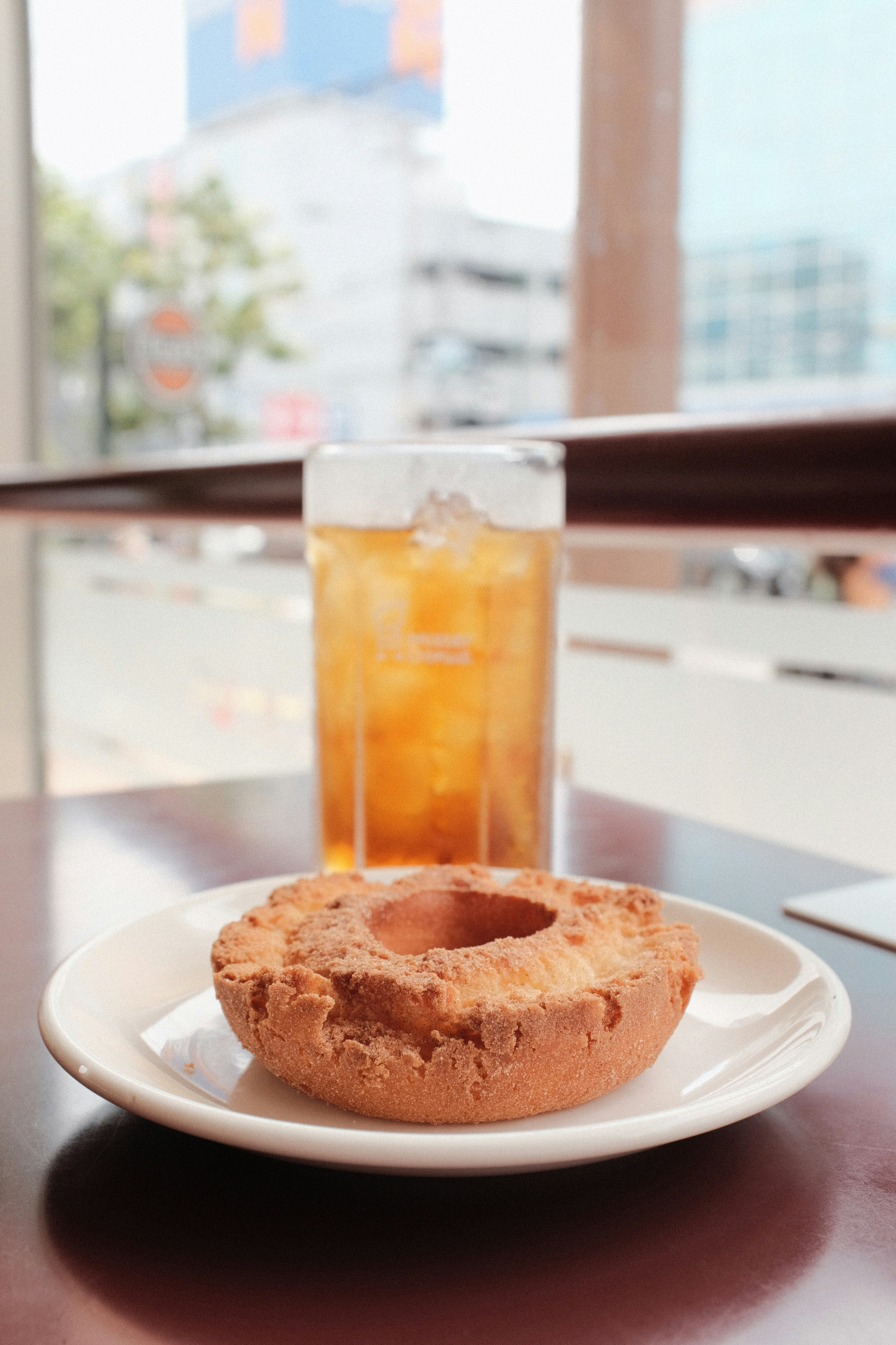 Golden Ring: A Cookie Ringed by Sunshine and Cold Brew