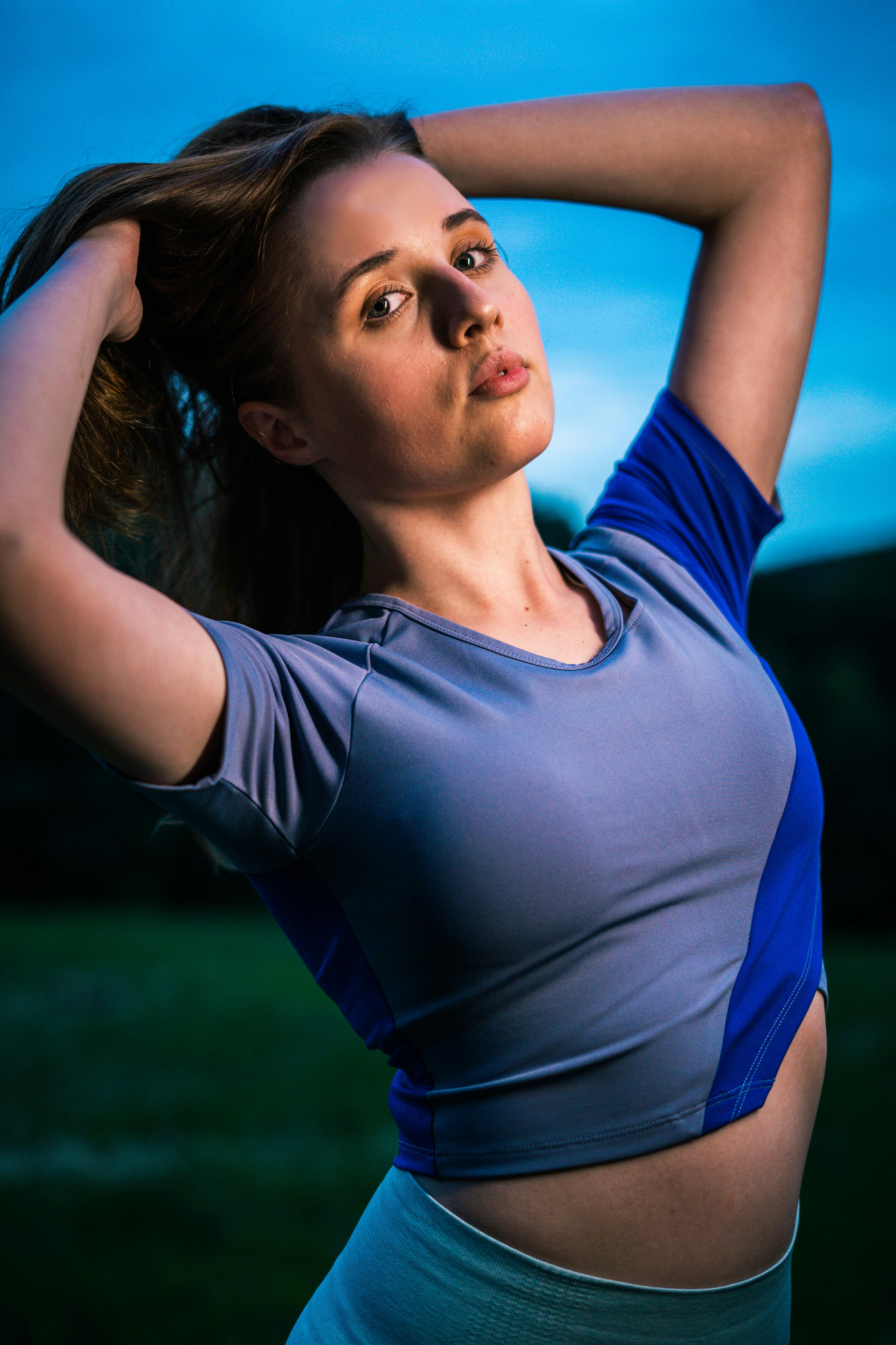 Portrait in Twilight: The Quiet Strength of a Calm Gaze