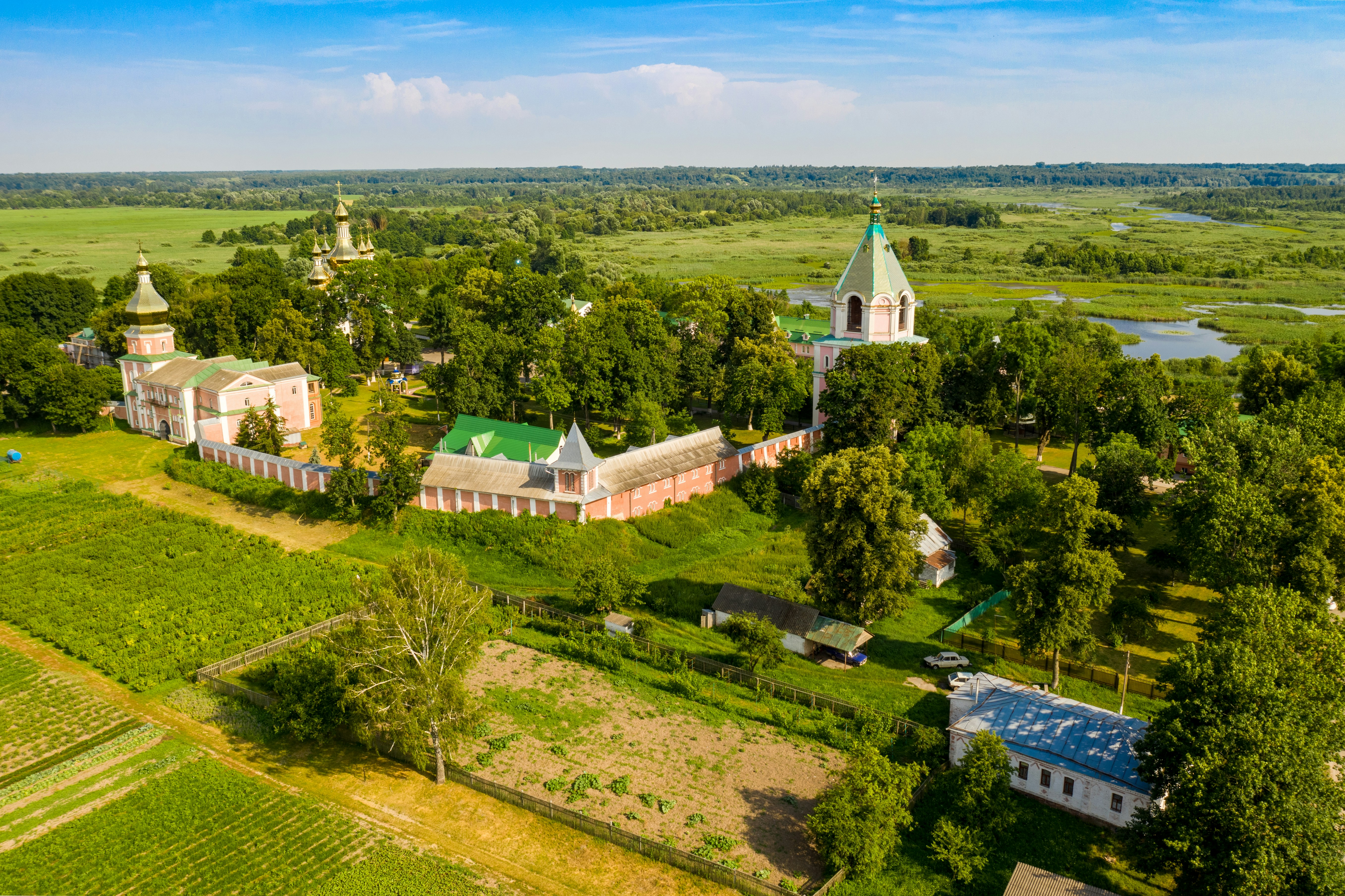 Heritage Compound Amid Green Horizons