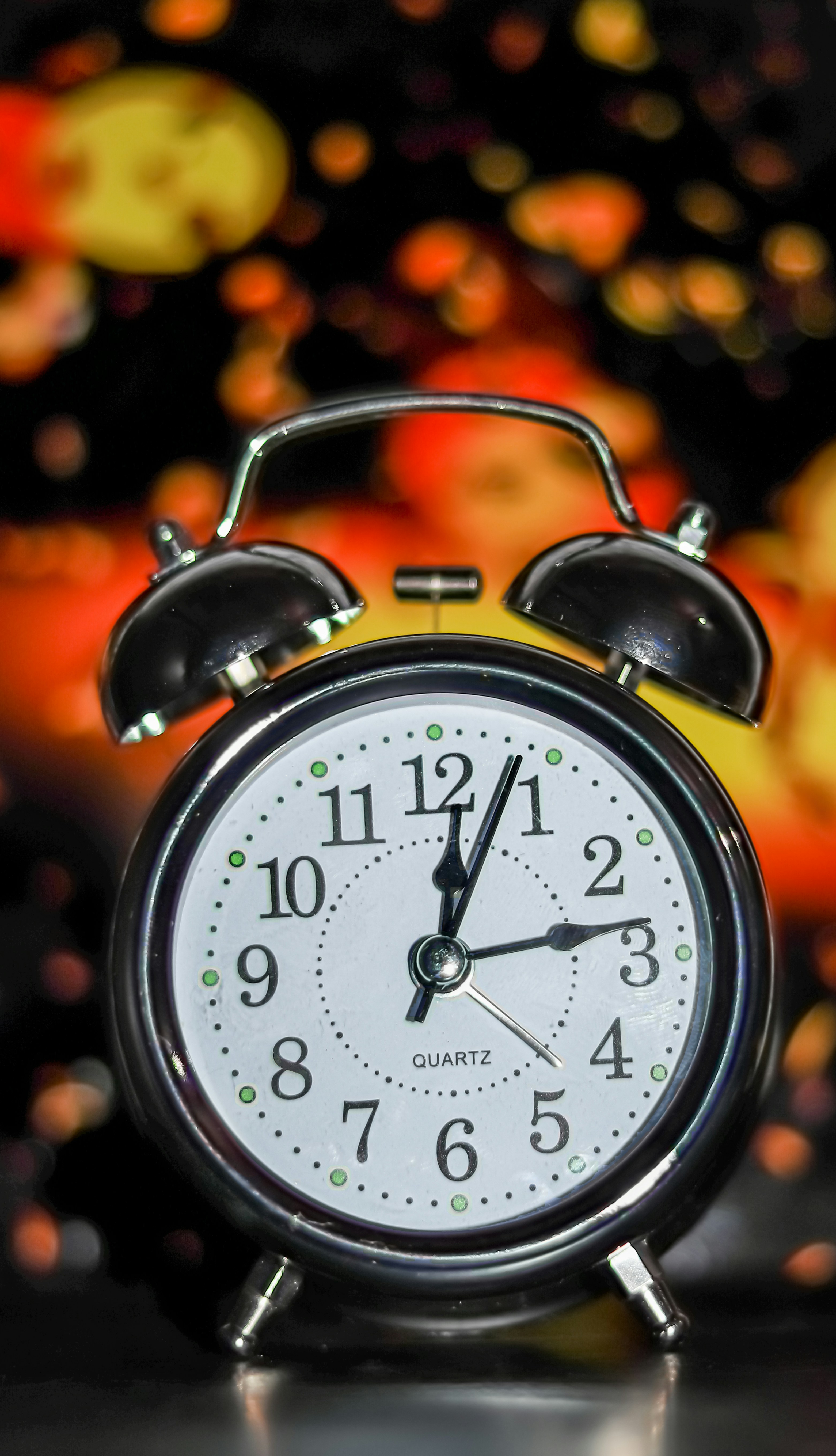 Nocturnal Tock: A Classic Alarm Clock in Focus