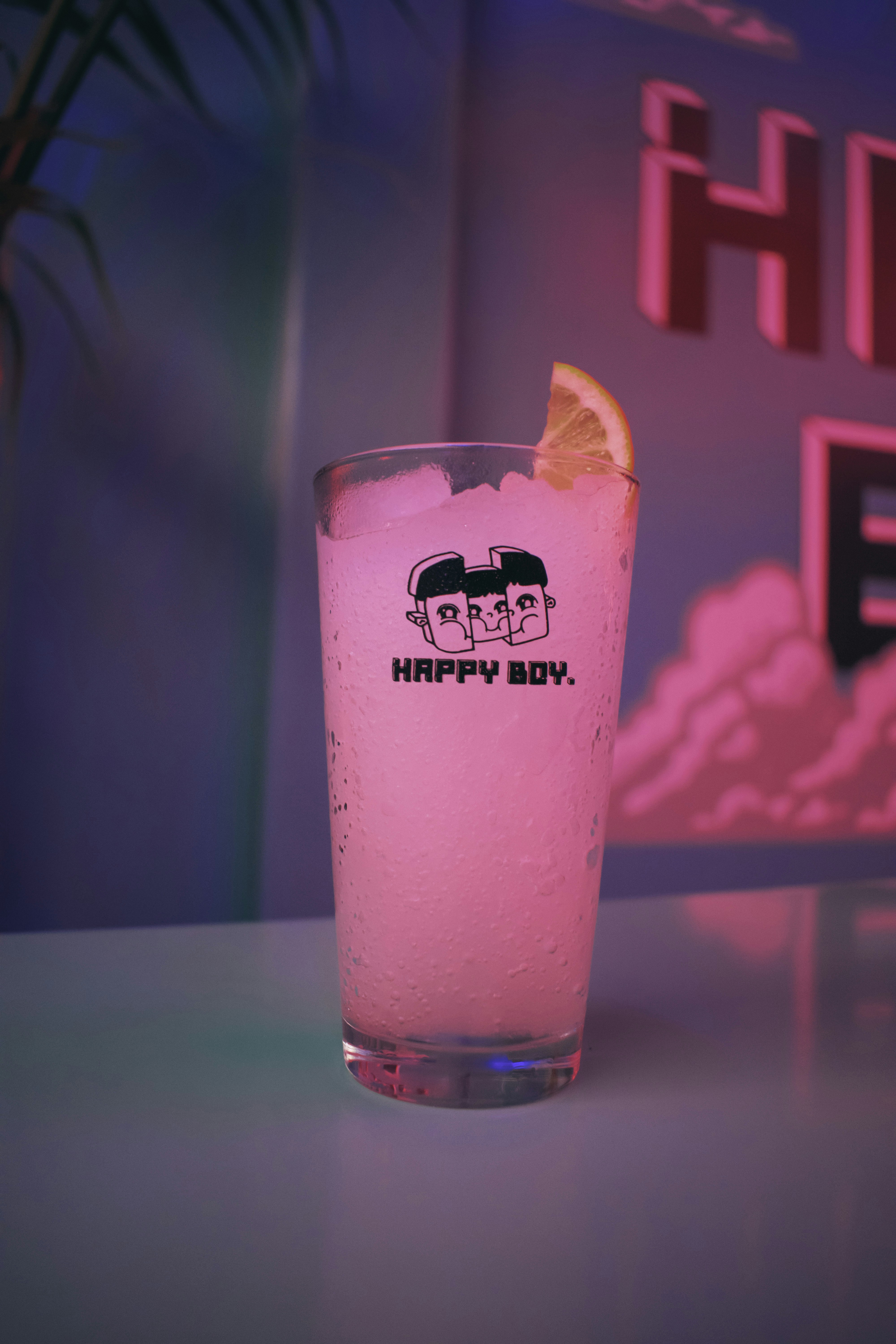 Neon-pink glow and a Frosted Cheer: Happy Boy on Ice