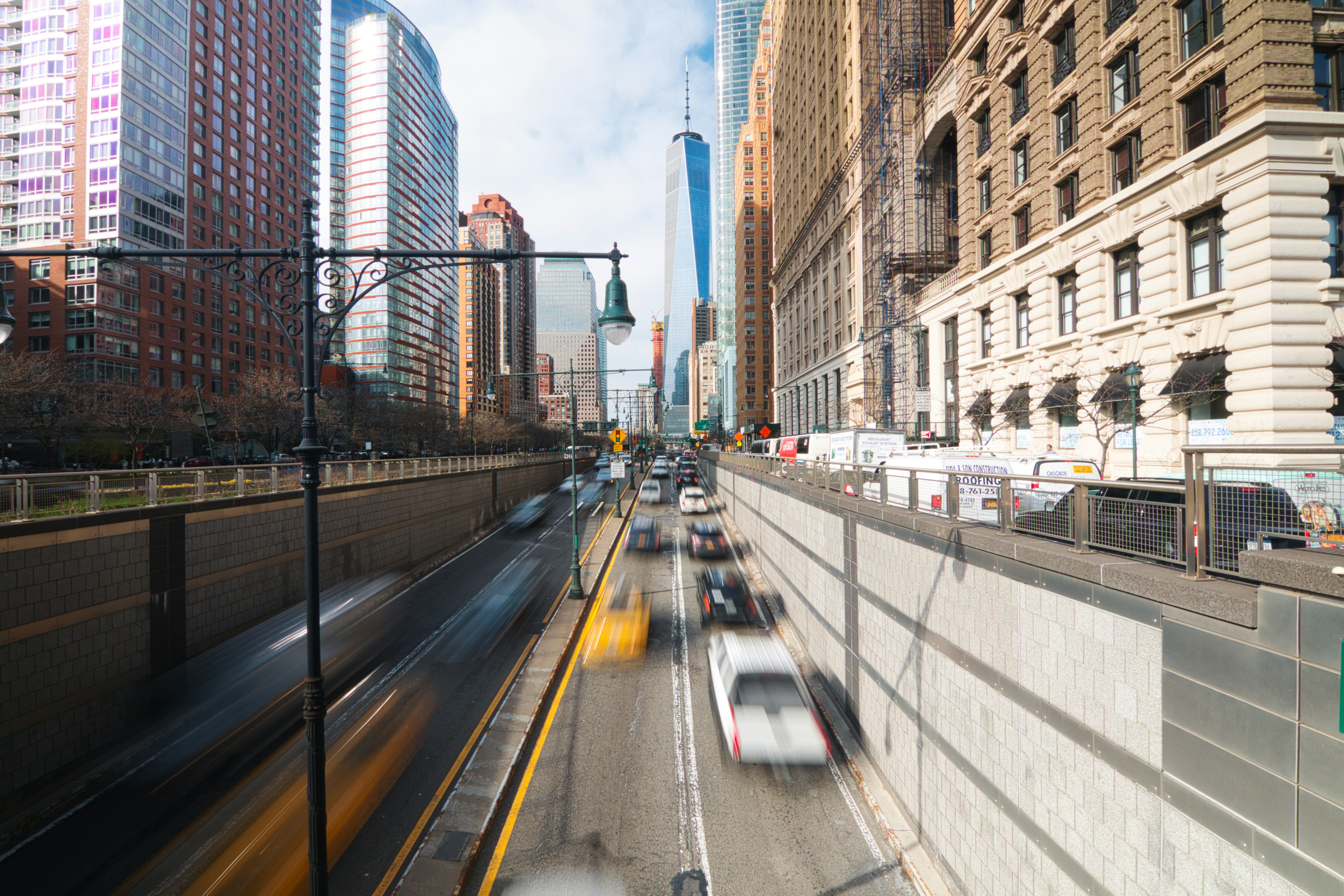 Urban Transit Vistas: Speeding Through a Glass-Canopied Skyline
