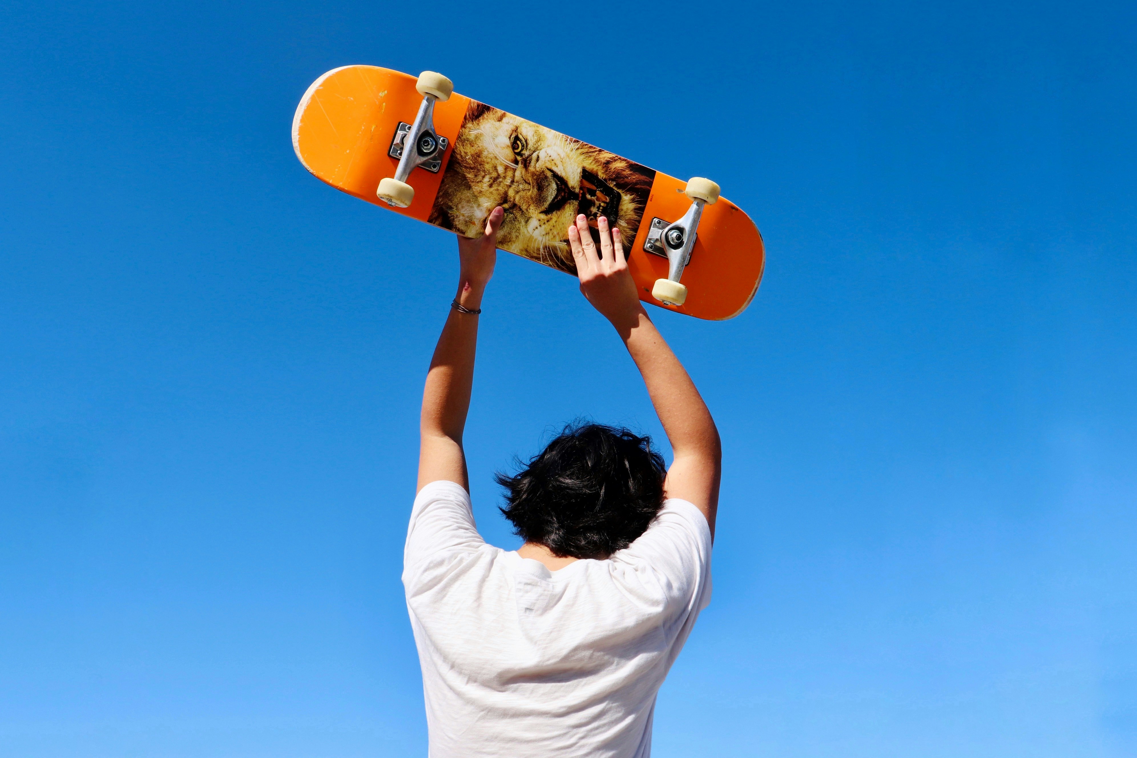 Leap of Light: Skater Elevates a Sunny Moment