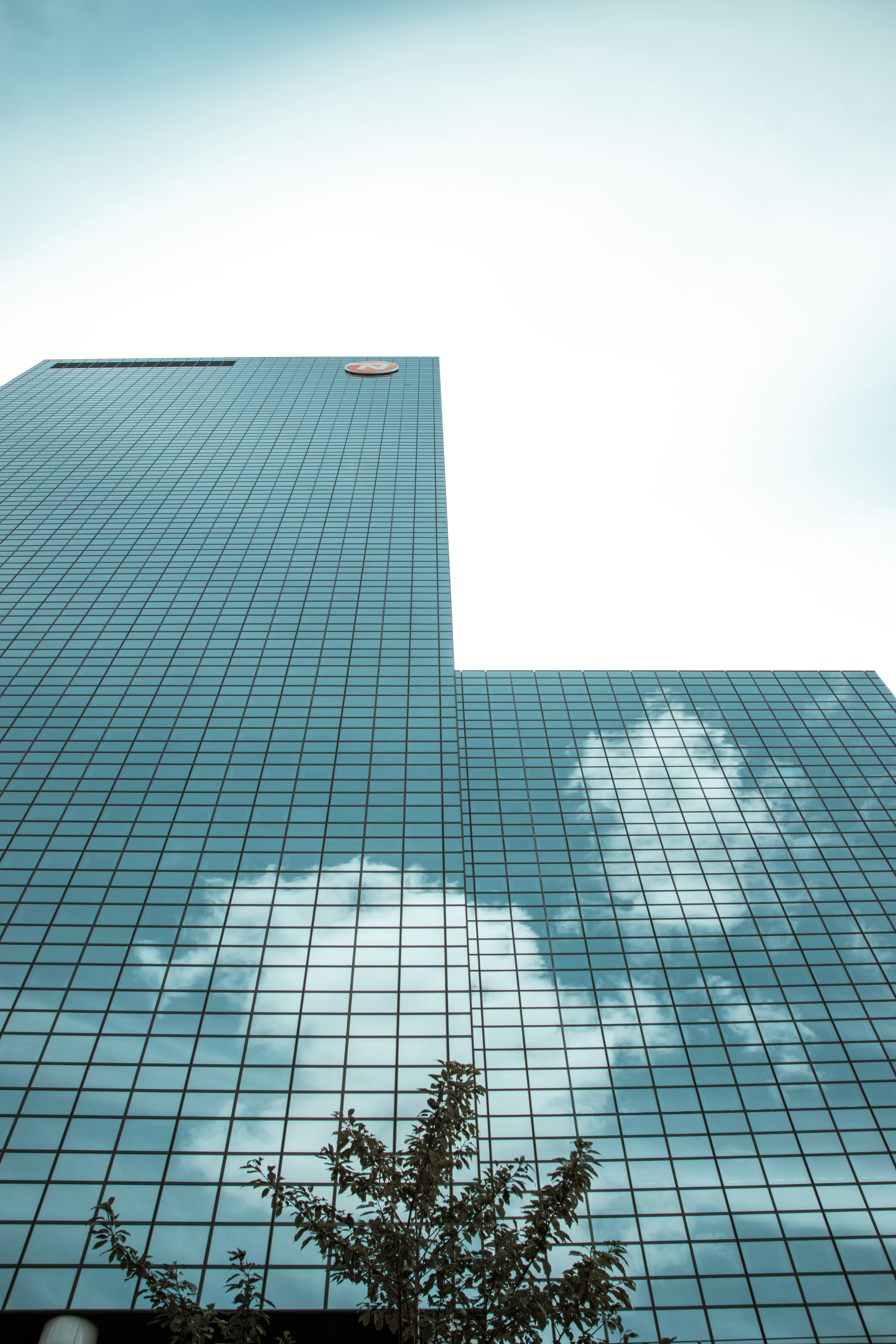 White and black glass walled high rise building photo – Free Building ...