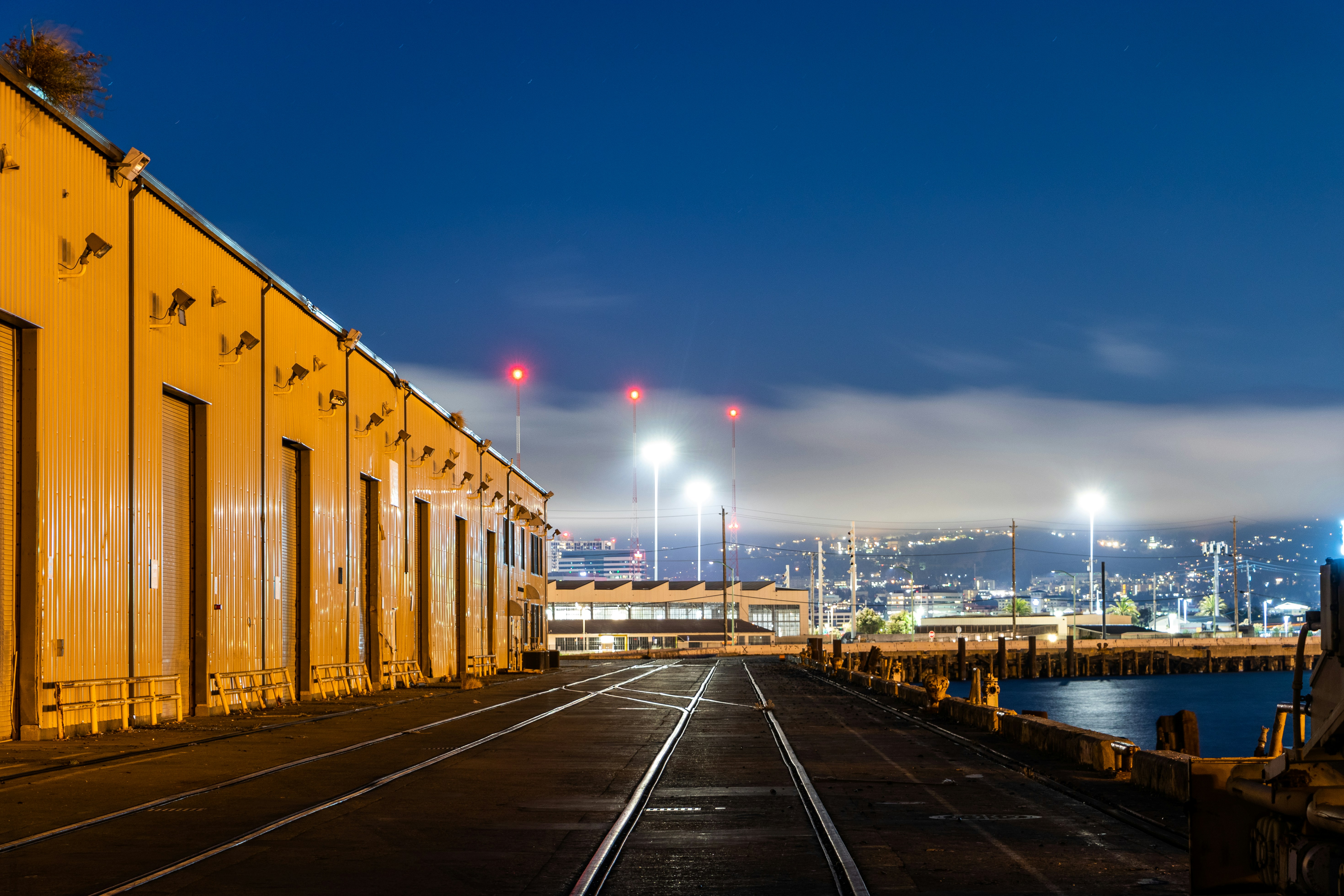 Brown concrete building during night time photo – Free Building Image ...