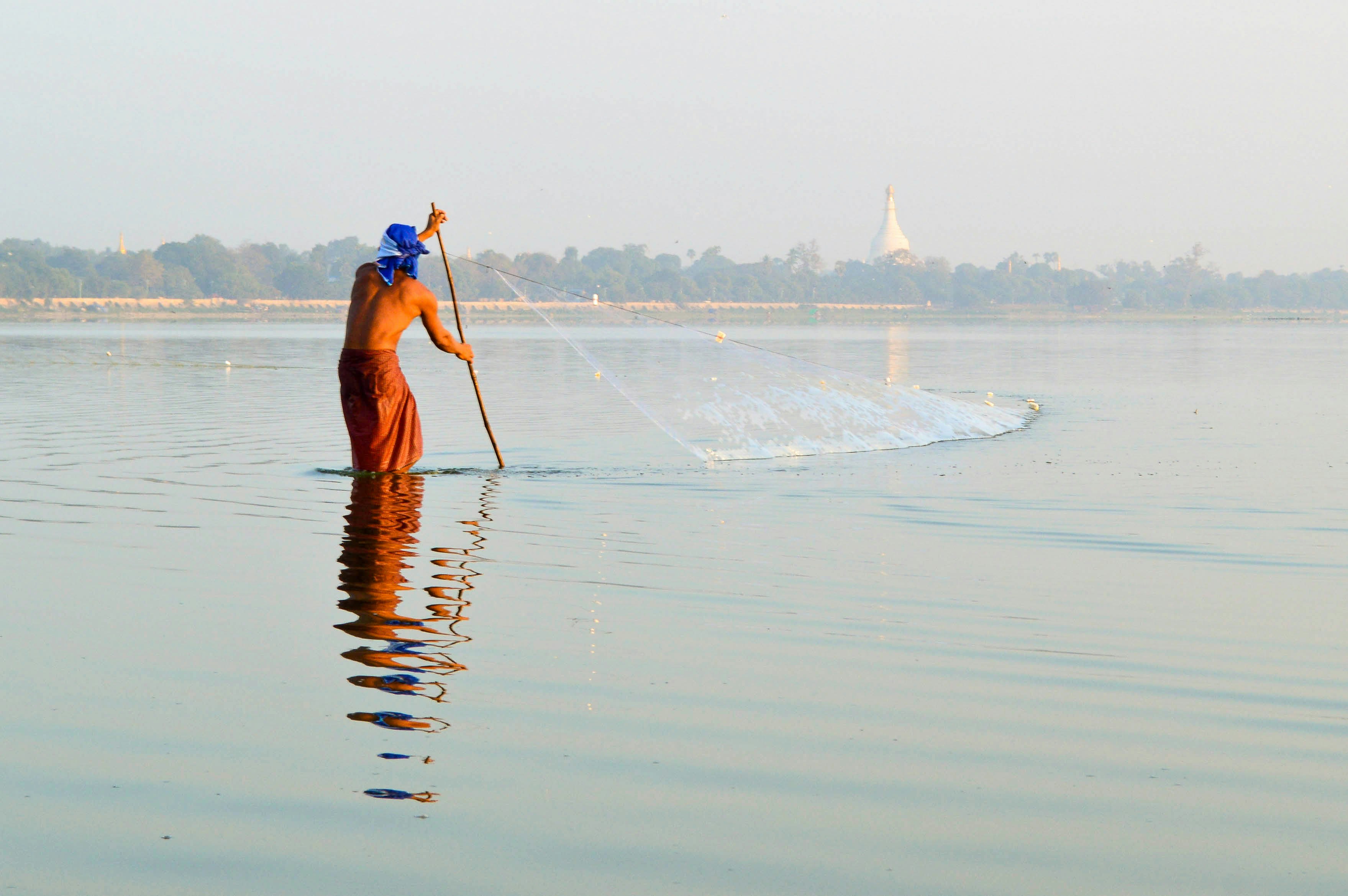 Morning Serenity at U Bein Bridge