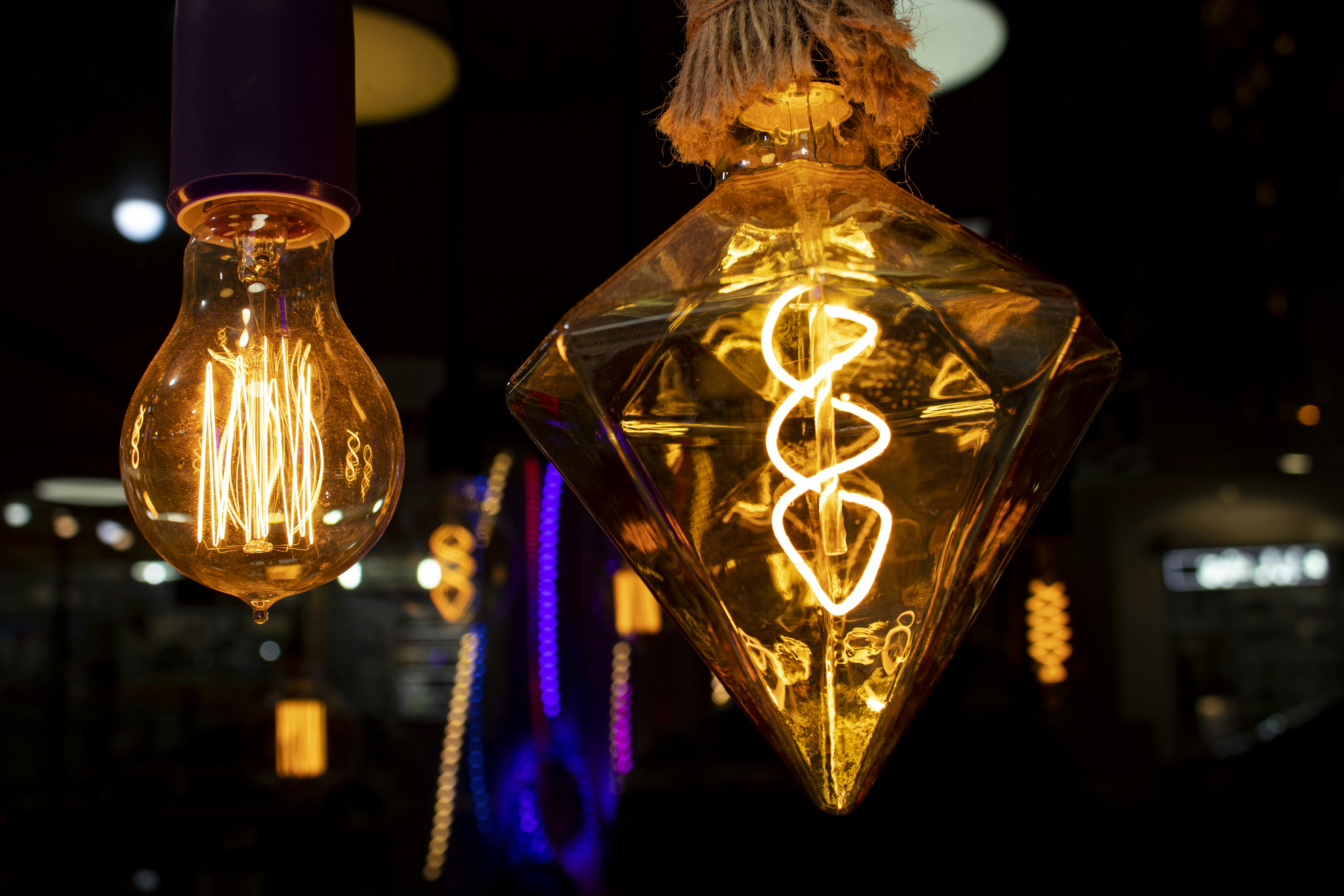 Illuminated Elegance: Geometric Pendant Lights
