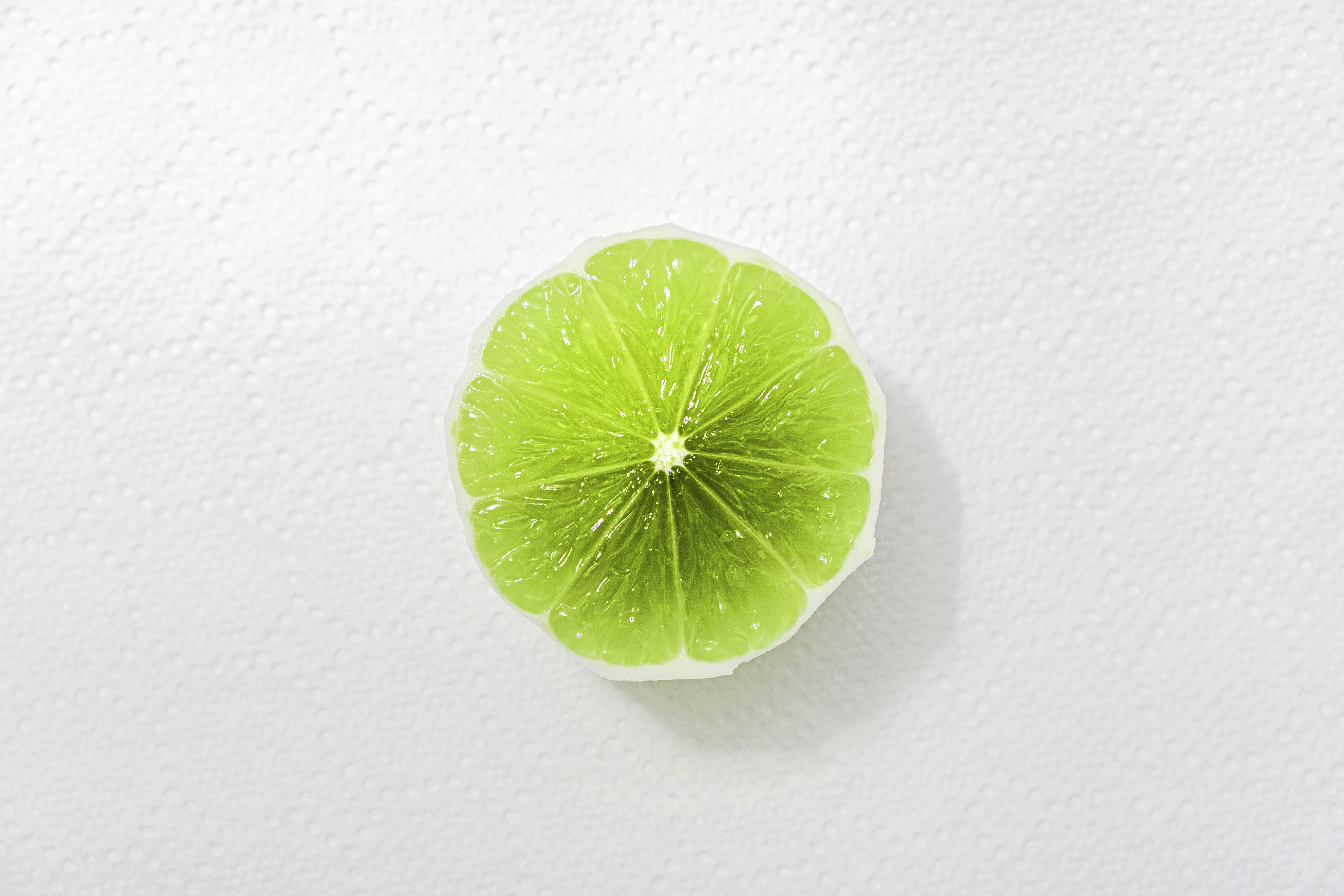Zesty Cross-Section: A Lime's Inner SymphonyVictor Serban