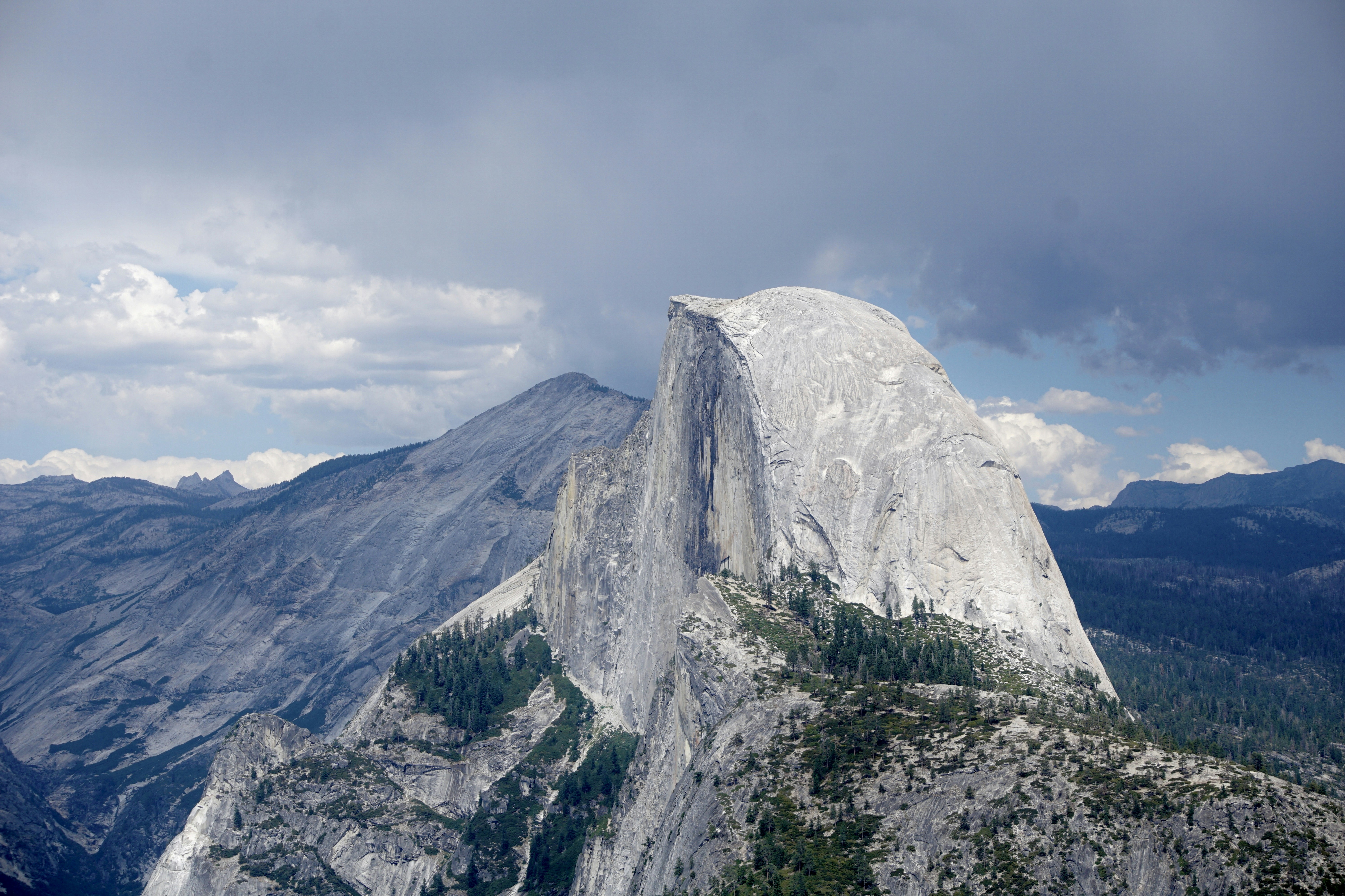 Gray rocky mountain under blue sky during daytime photo – Free Grey ...