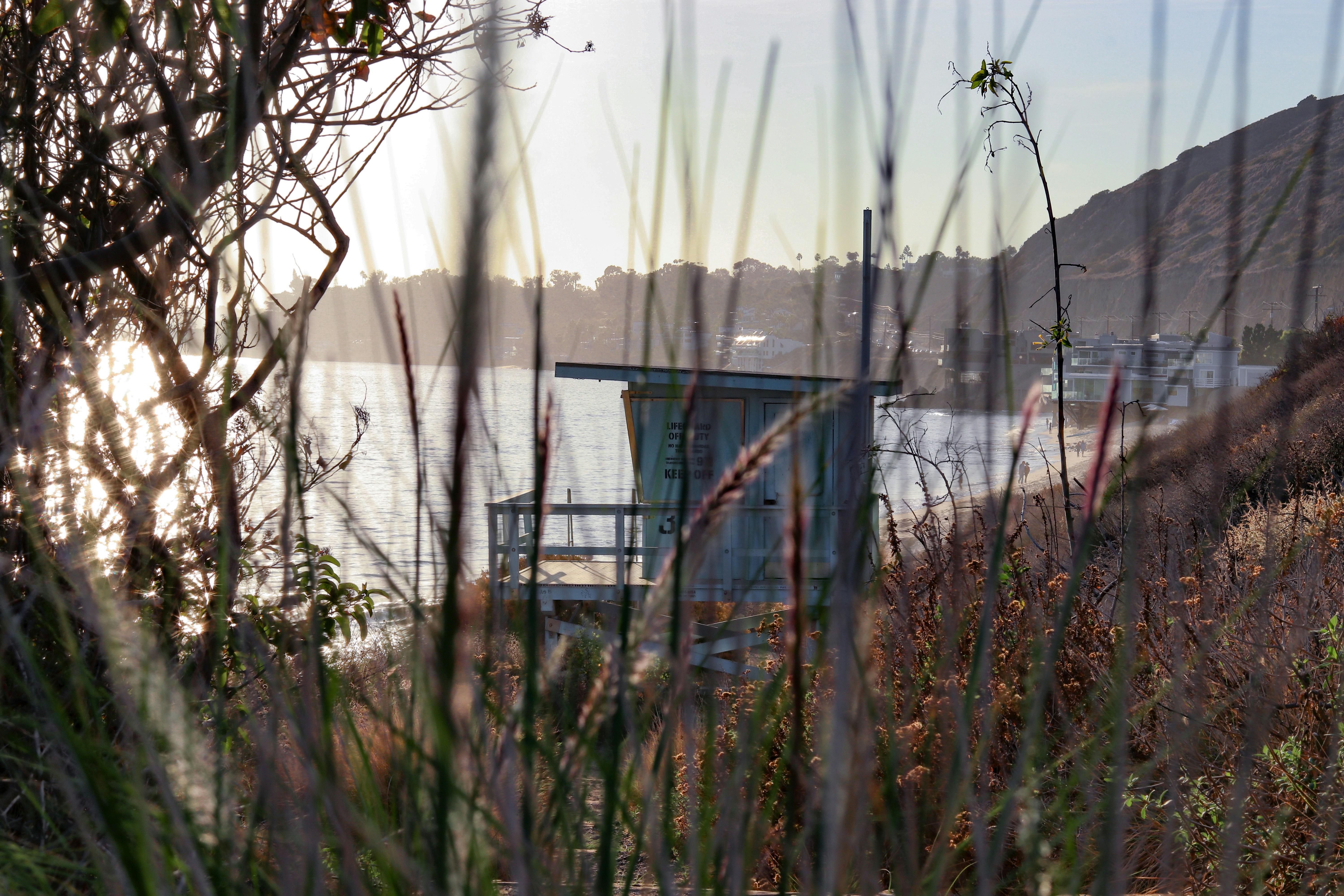 Sunset afternoon in Malibu